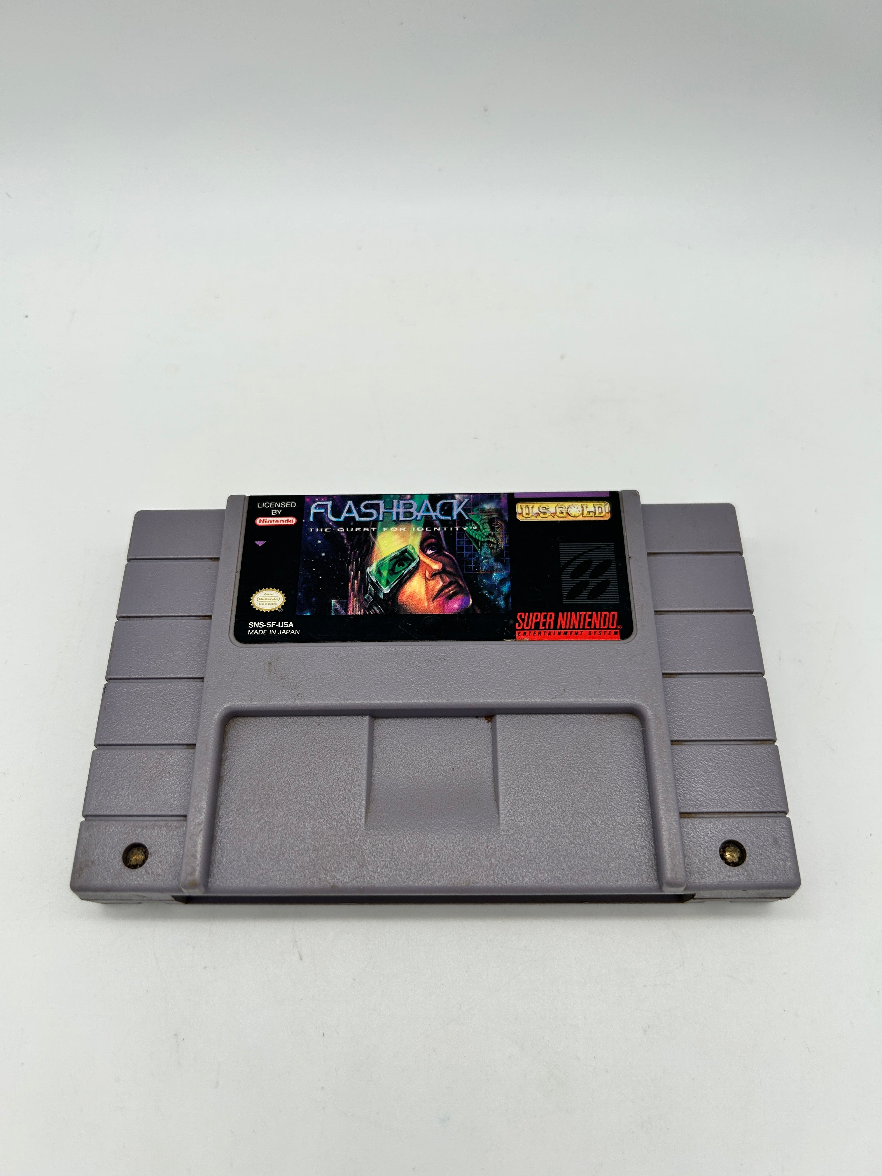 SUPER NiNTENDO [SNES] | FLASHBACK THE QUEST FOR iDENTiTY – PiXEL-RETRO.COM