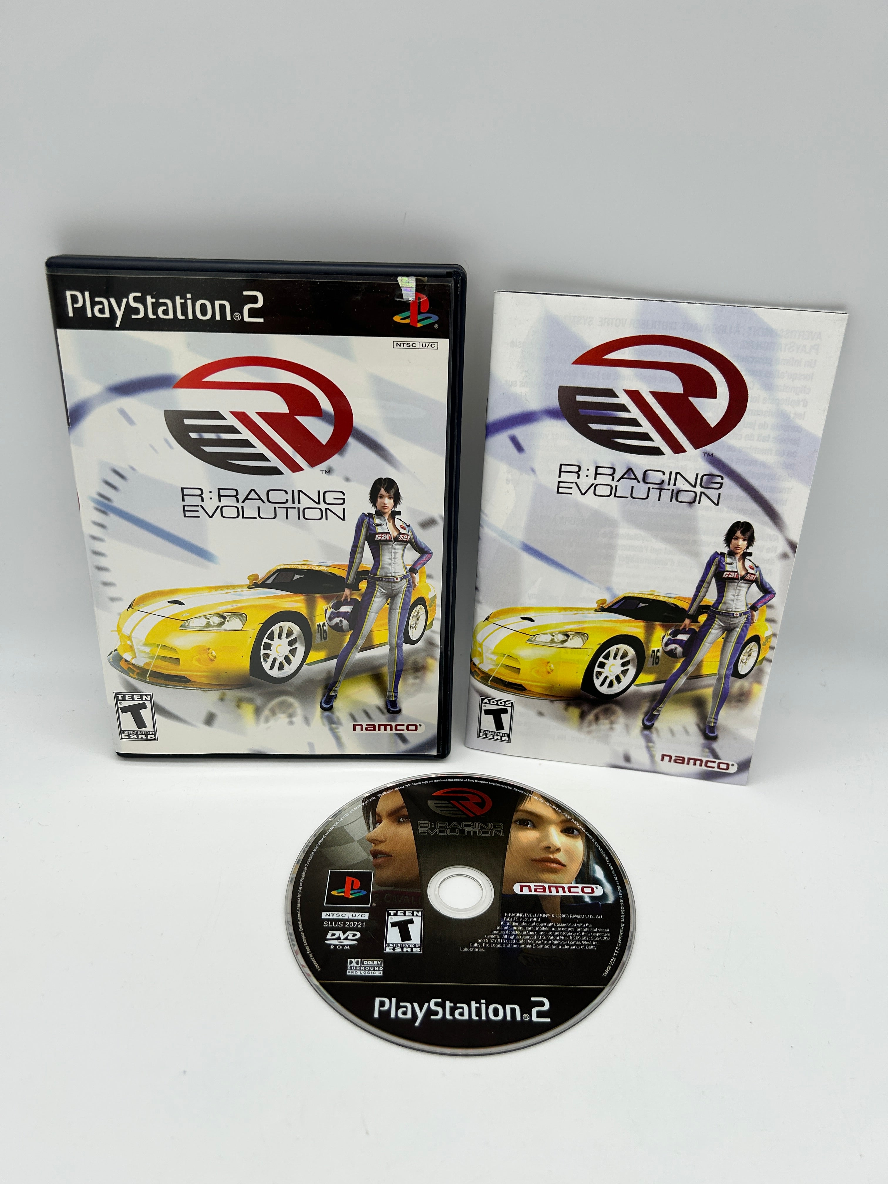 SONY PLAYSTATiON 2 [PS2] | R RACiNG EVOLUTiON – PiXEL-RETRO.COM