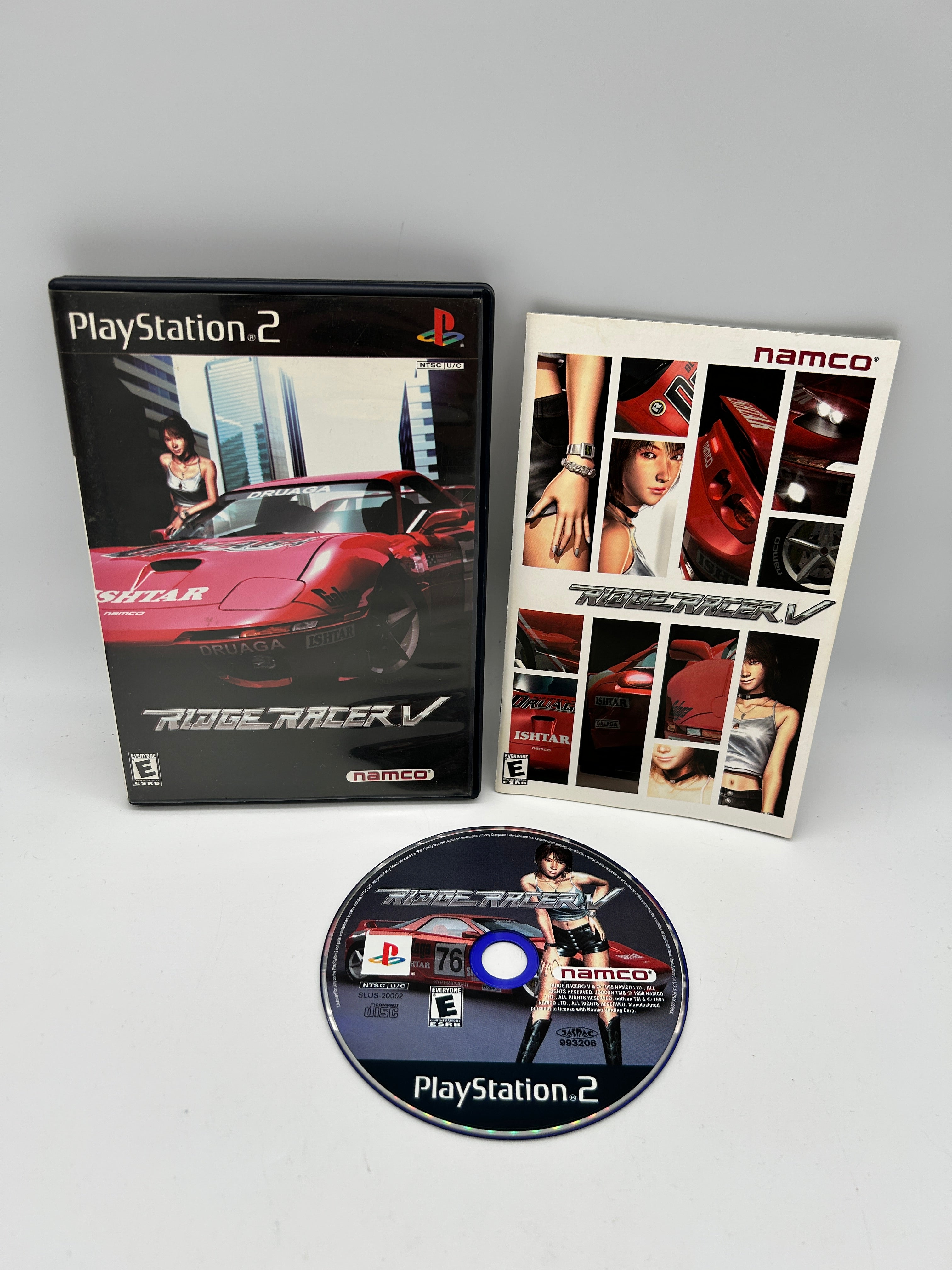 SONY PLAYSTATiON 2 [PS2] | RiDGE RACER V – PiXEL-RETRO.COM
