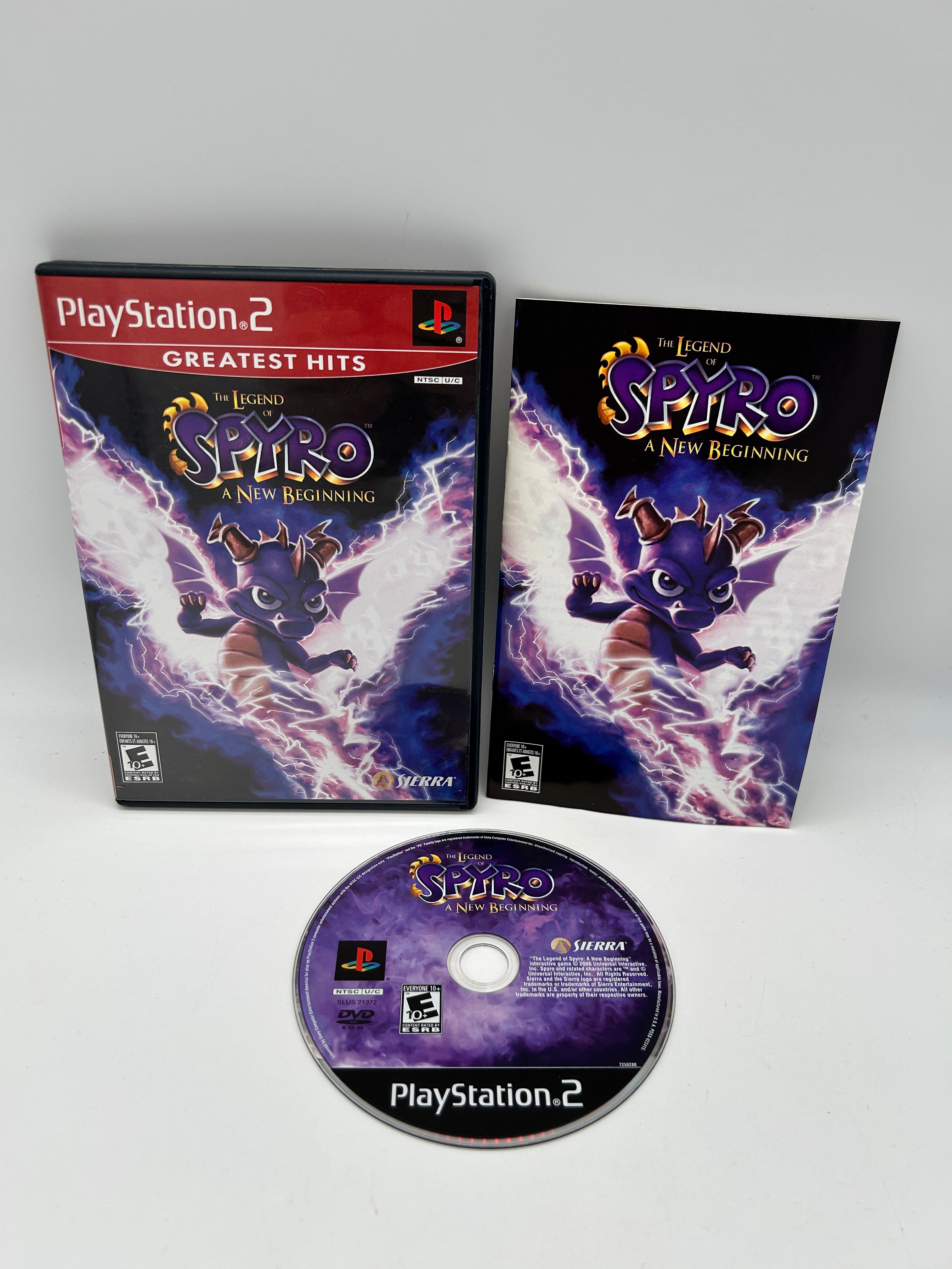 SONY PLAYSTATiON 2 THE LEGEND OF SPYRO A NEW BEGiNNiNG GREATEST HiTS ...
