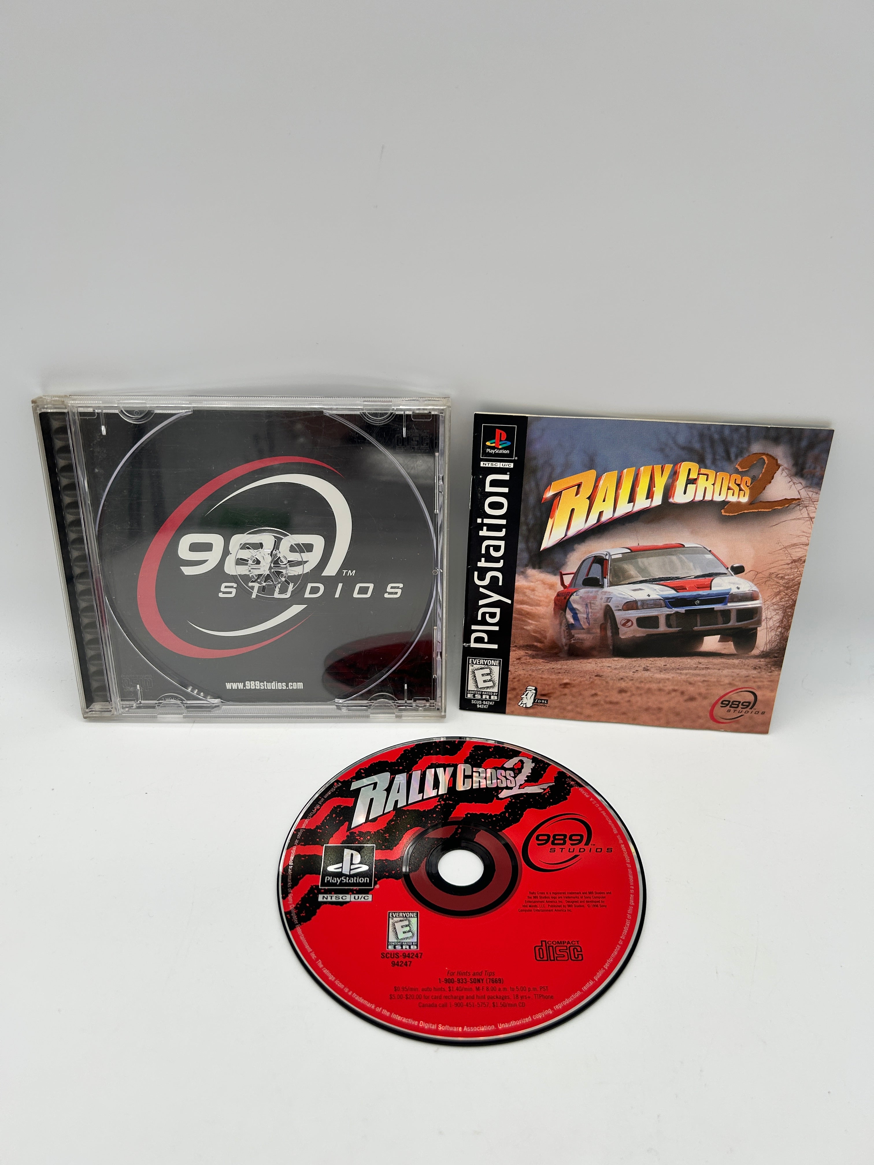 SONY PLAYSTATiON [PS1] | RALLY CROSS 2 – PiXEL-RETRO.COM