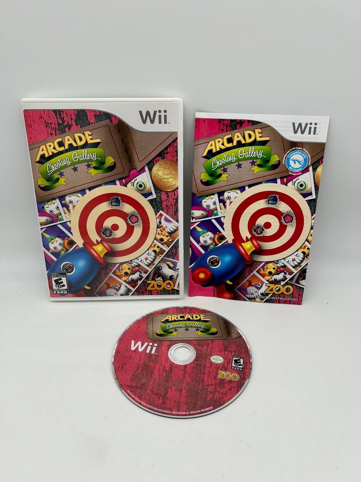 NiNTENDO Wii | ARCADE SHOOTiNG GALLERY – PiXEL-RETRO.COM