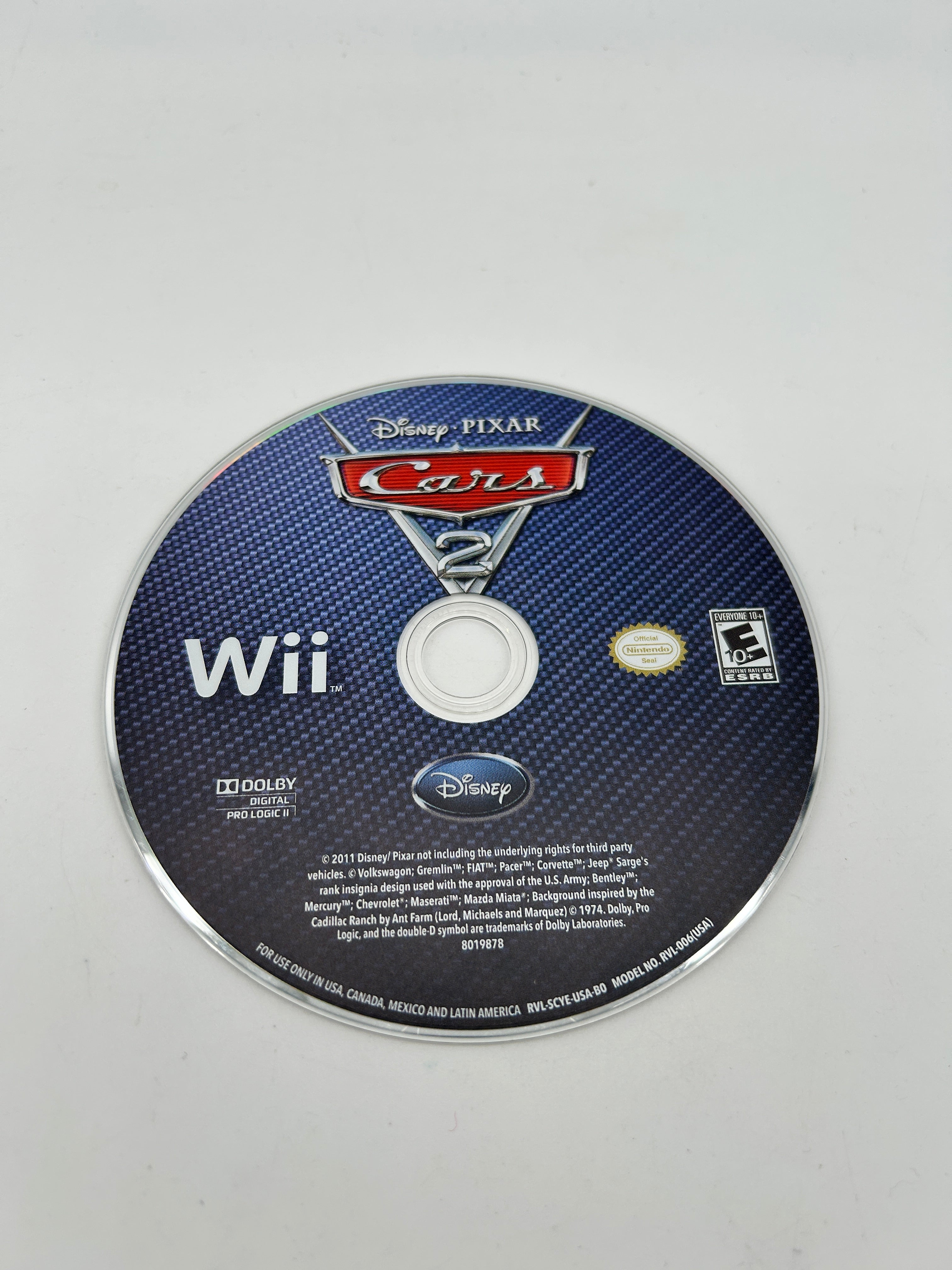 NiNTENDO Wii | CARS 2 – PiXEL-RETRO.COM