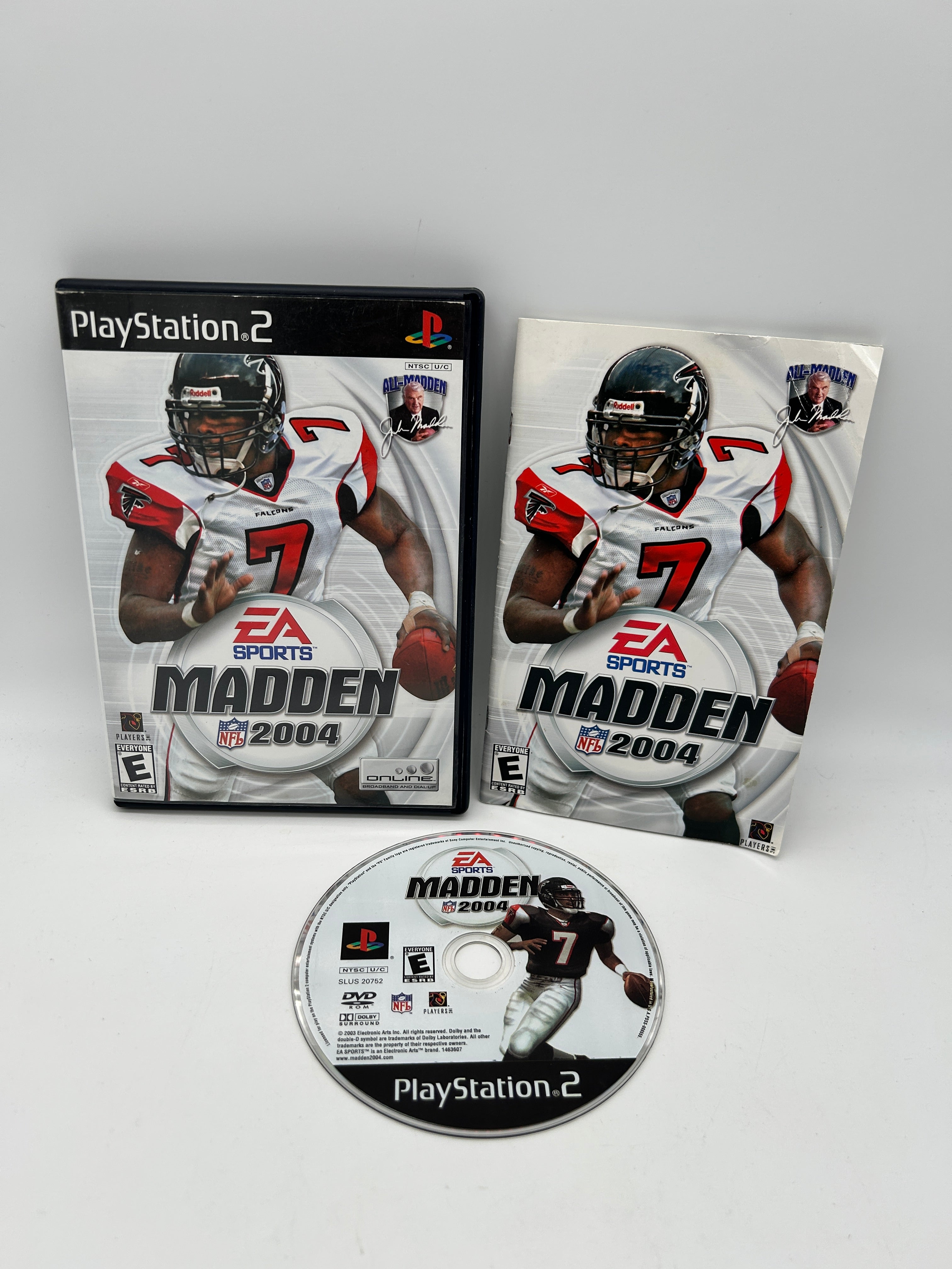 SONY PLAYSTATiON 2 [PS2] | MADDEN NFL 2004 – PiXEL-RETRO.COM