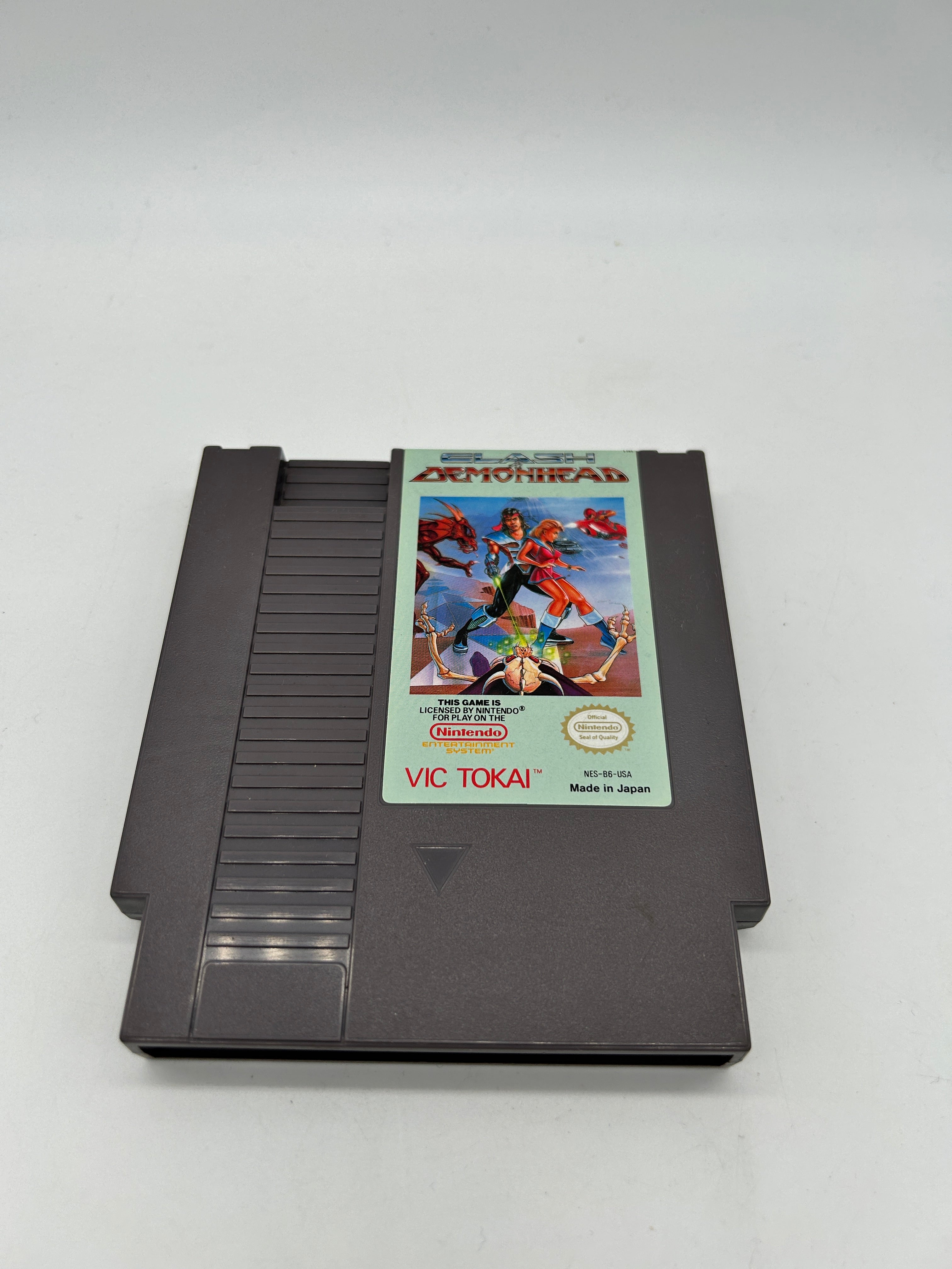 NiNTENDO [NES] ORiGiNAL | CLASH AT DEMONHEAD – PiXEL-RETRO.COM