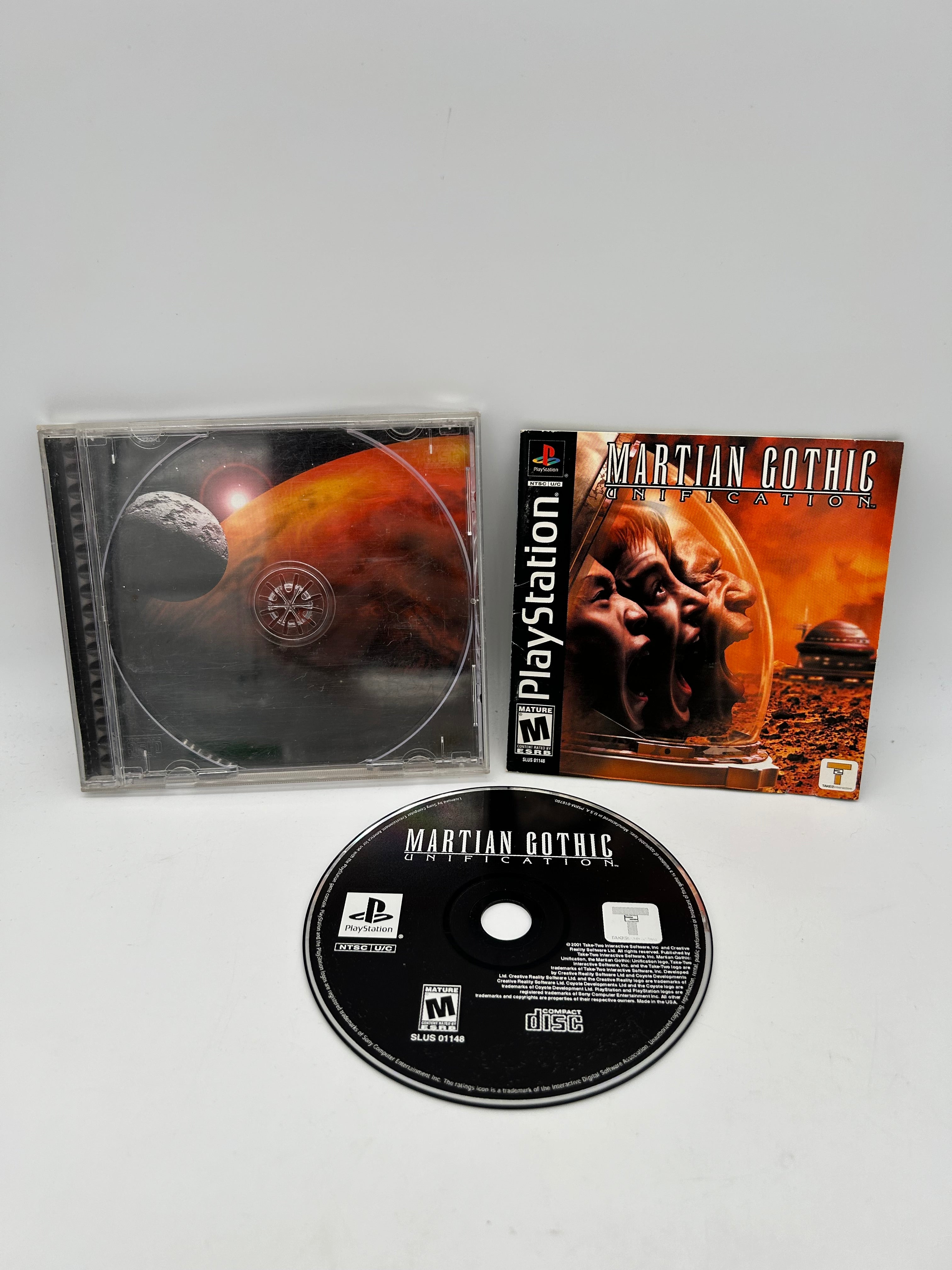 SONY PLAYSTATiON [PS1] | MARTiAN GOTHiC UNiFiCATiON – PiXEL-RETRO.COM