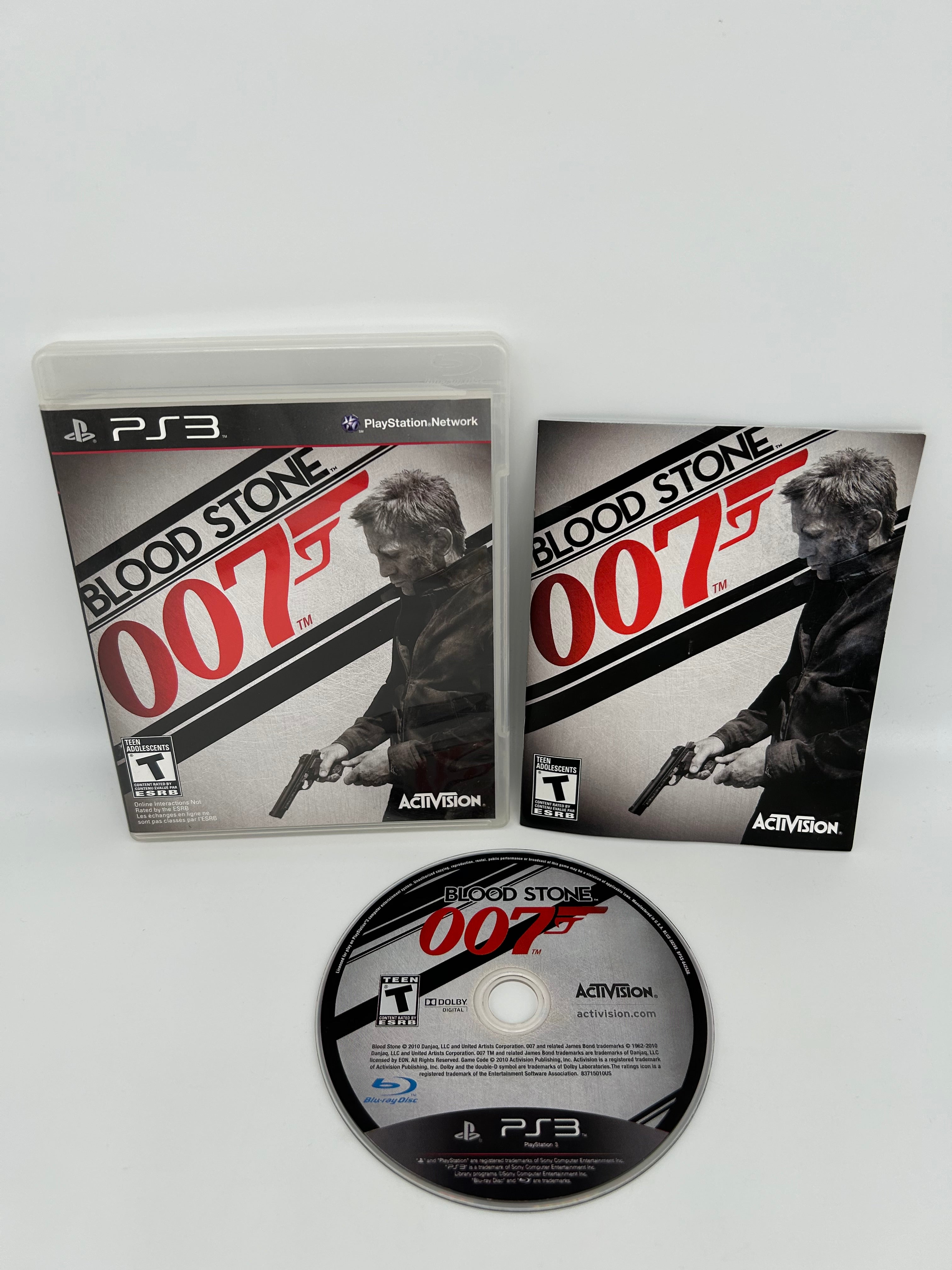 SONY PLAYSTATiON 3 [PS3] | 007 BLOOD STONE – PiXEL-RETRO.COM