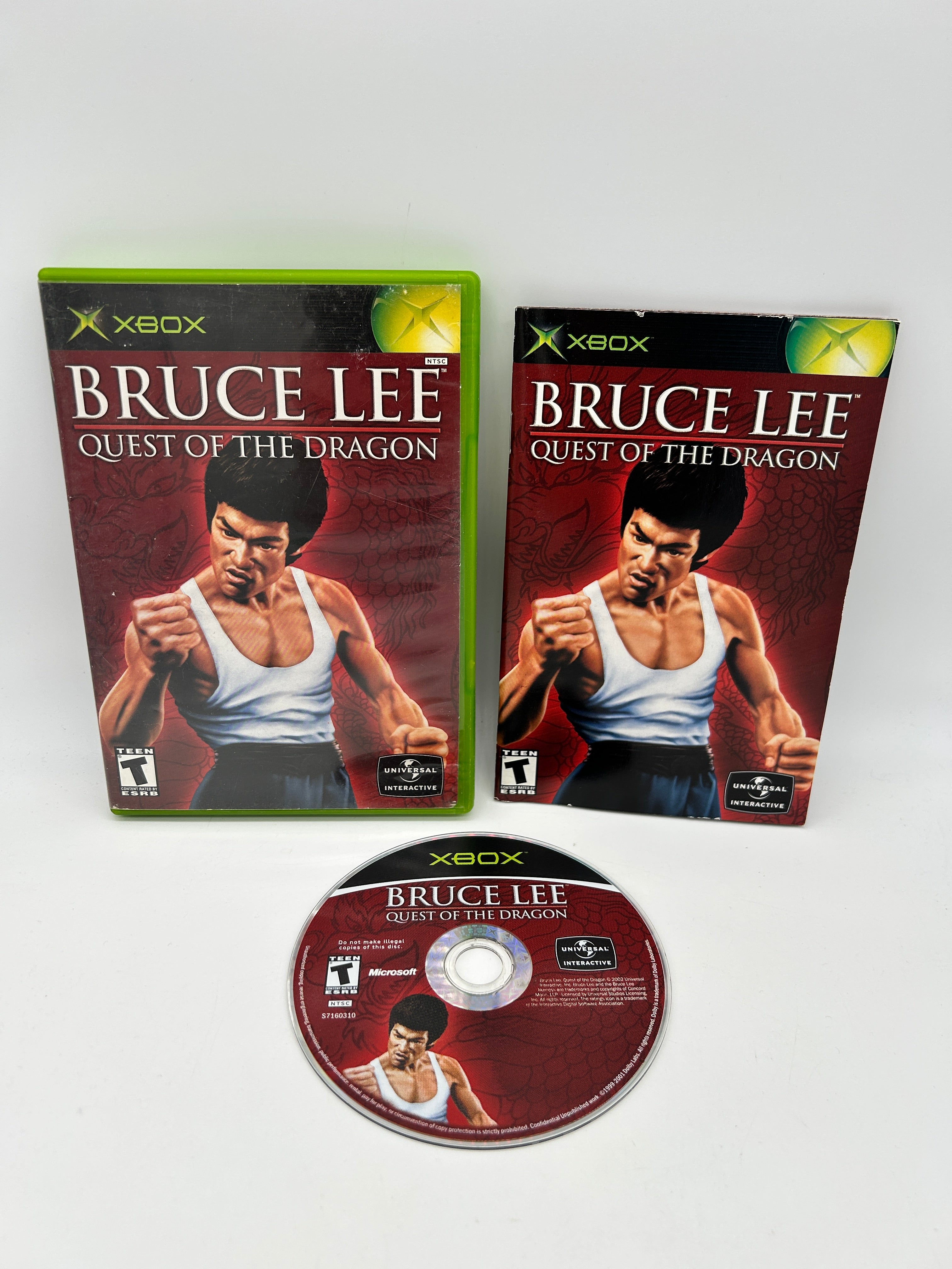 MiCROSOFT XBOX ORiGiNAL | BRUCE LEE QUEST OF THE DRAGON – PiXEL-RETRO.COM