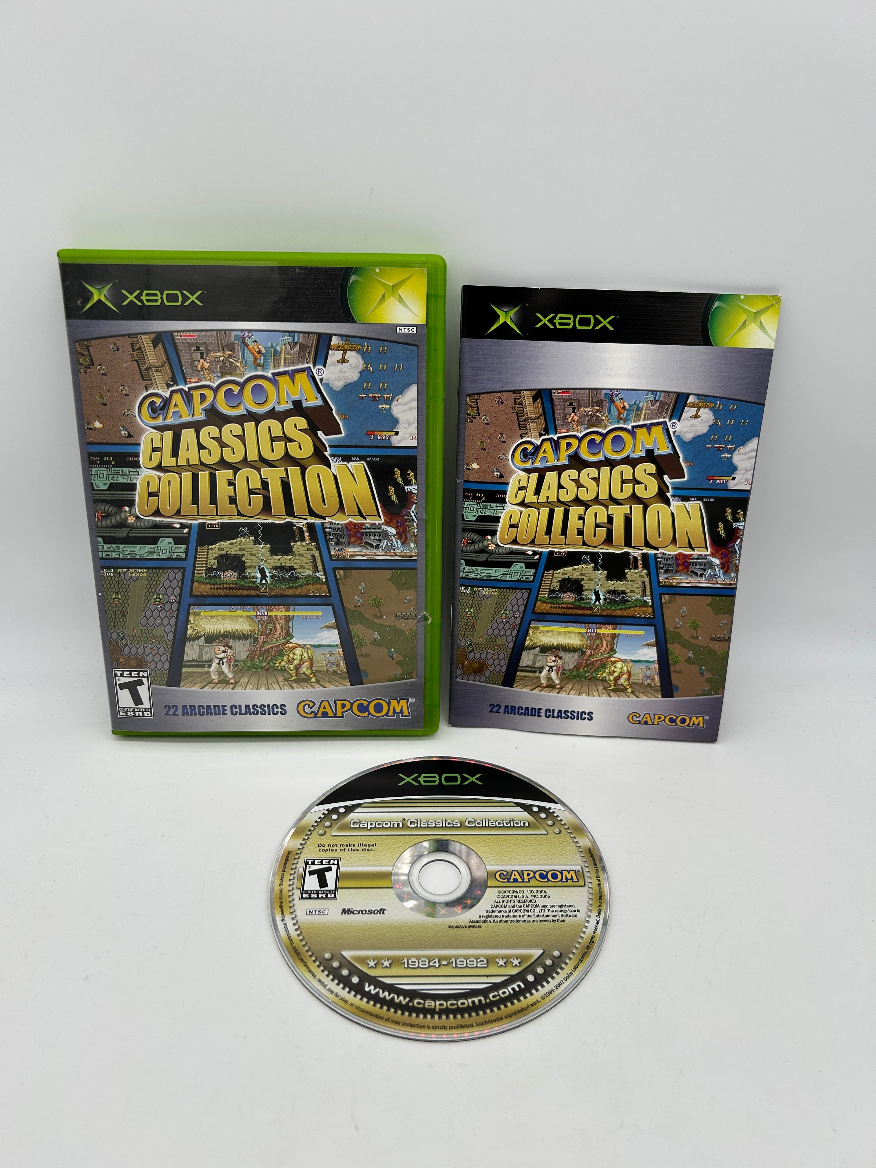 MiCROSOFT XBOX ORiGiNAL | CAPCOM CLASSiCS COLLECTION – PiXEL-RETRO.COM
