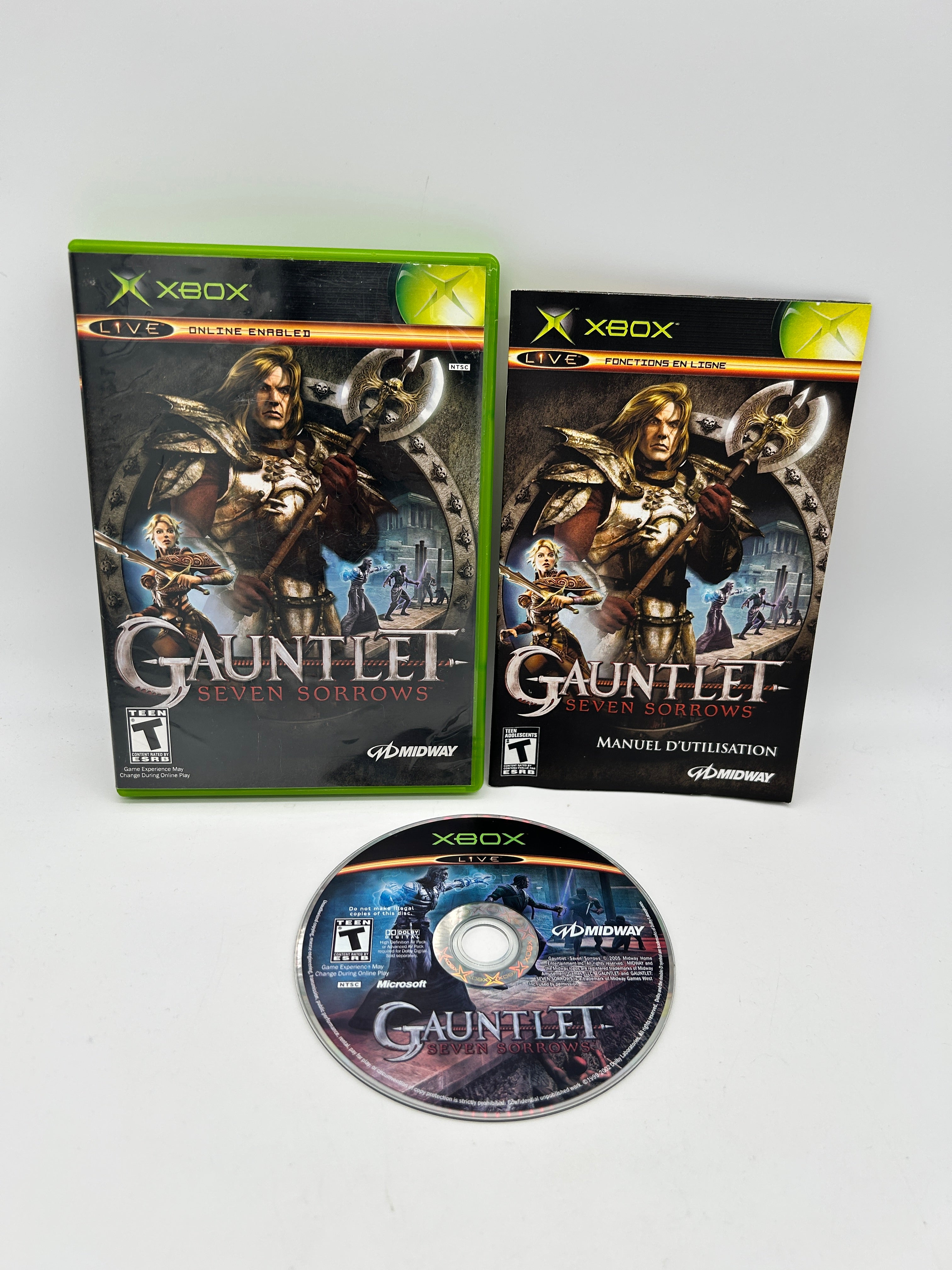 MiCROSOFT XBOX ORiGiNAL | GAUNTLET SEVEN SORROWS – PiXEL-RETRO.COM