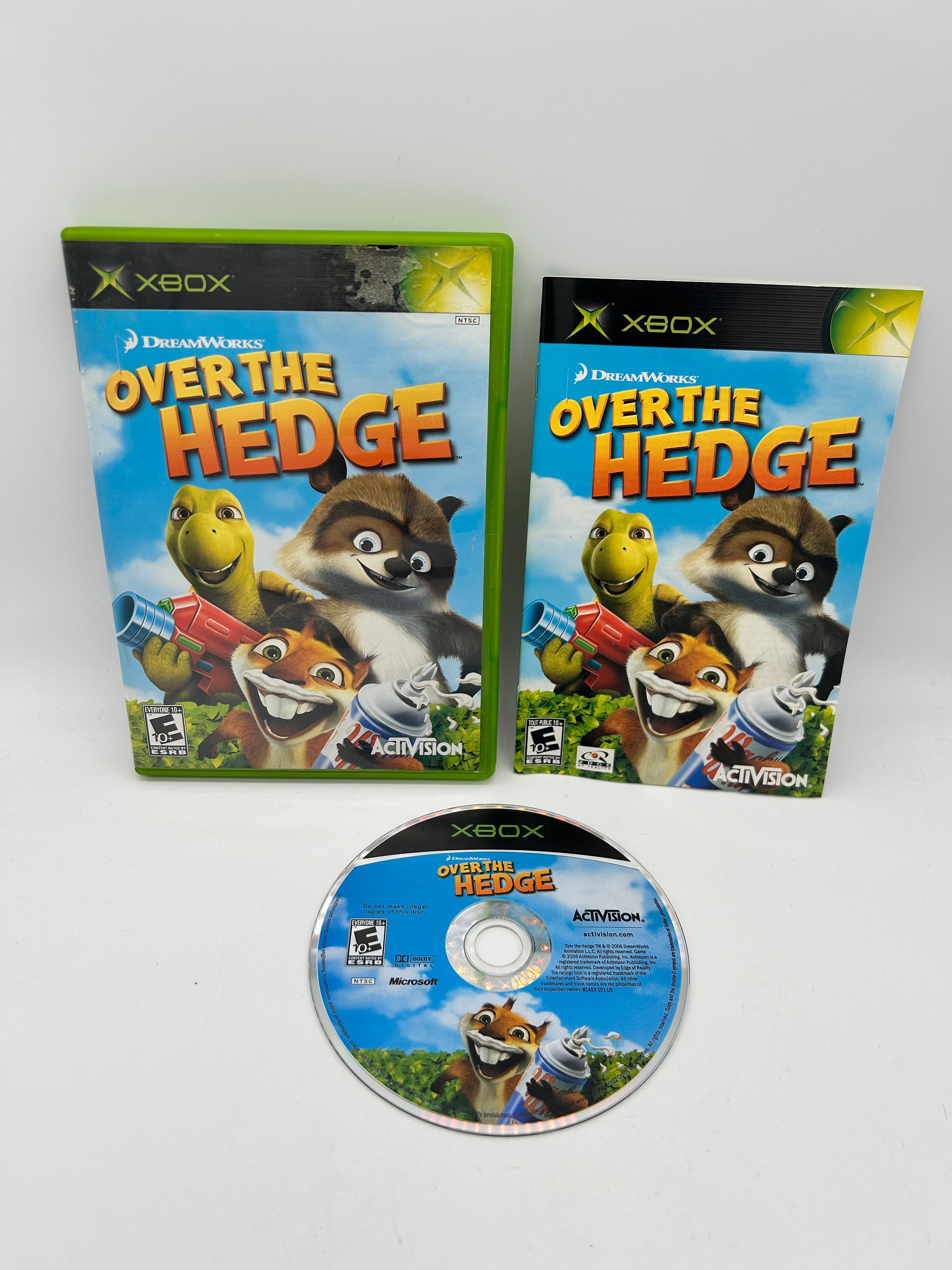 MiCROSOFT XBOX ORiGiNAL | OVER THE HEDGE – PiXEL-RETRO.COM