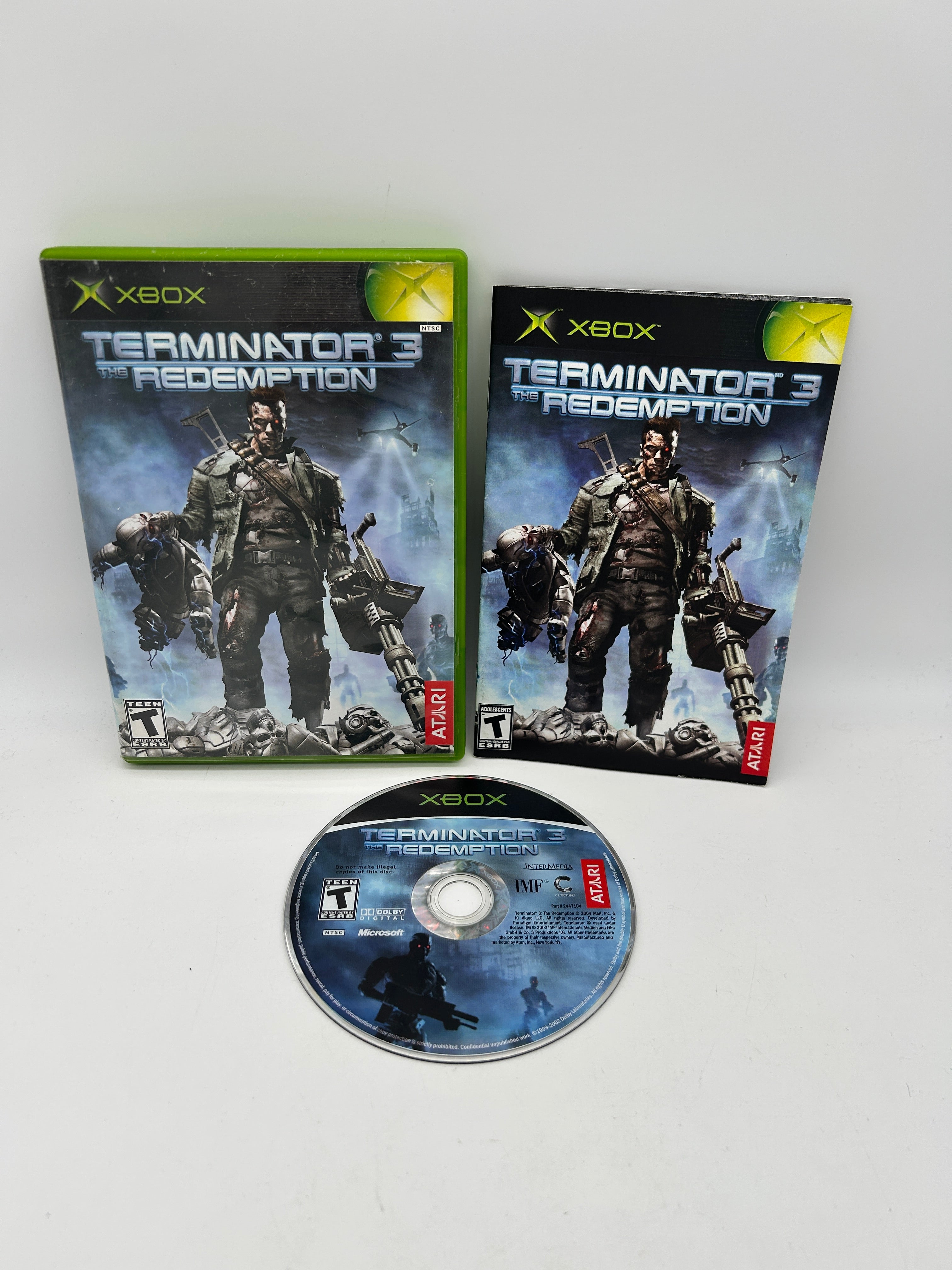 MiCROSOFT XBOX ORiGiNAL | TERMiNATOR 3 REDEMPTION – PiXEL-RETRO.COM