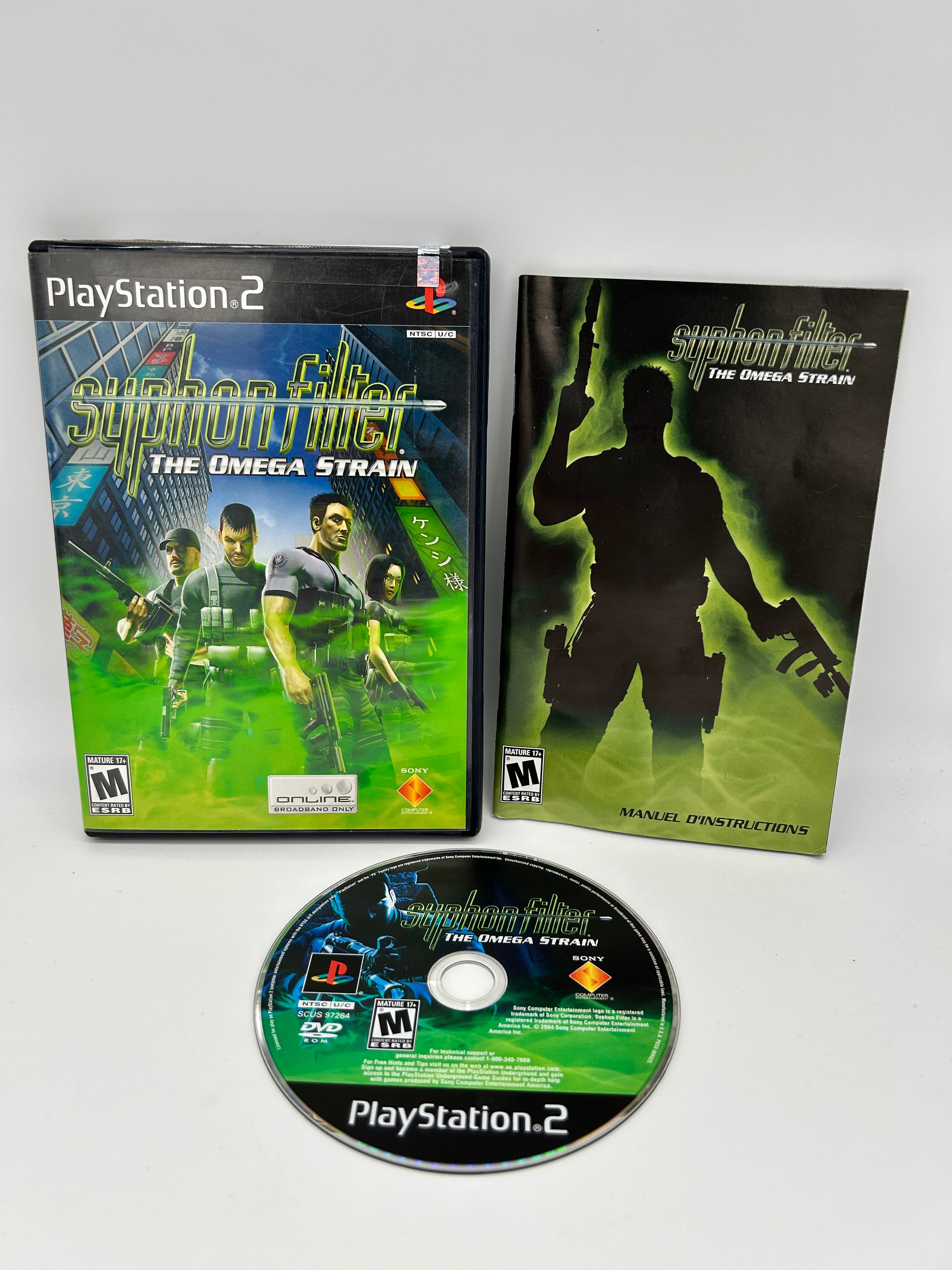 SONY PLAYSTATiON 2 [PS2] | SYPHON FILTER THE OMEGA STRAiN – PiXEL-RETRO.COM