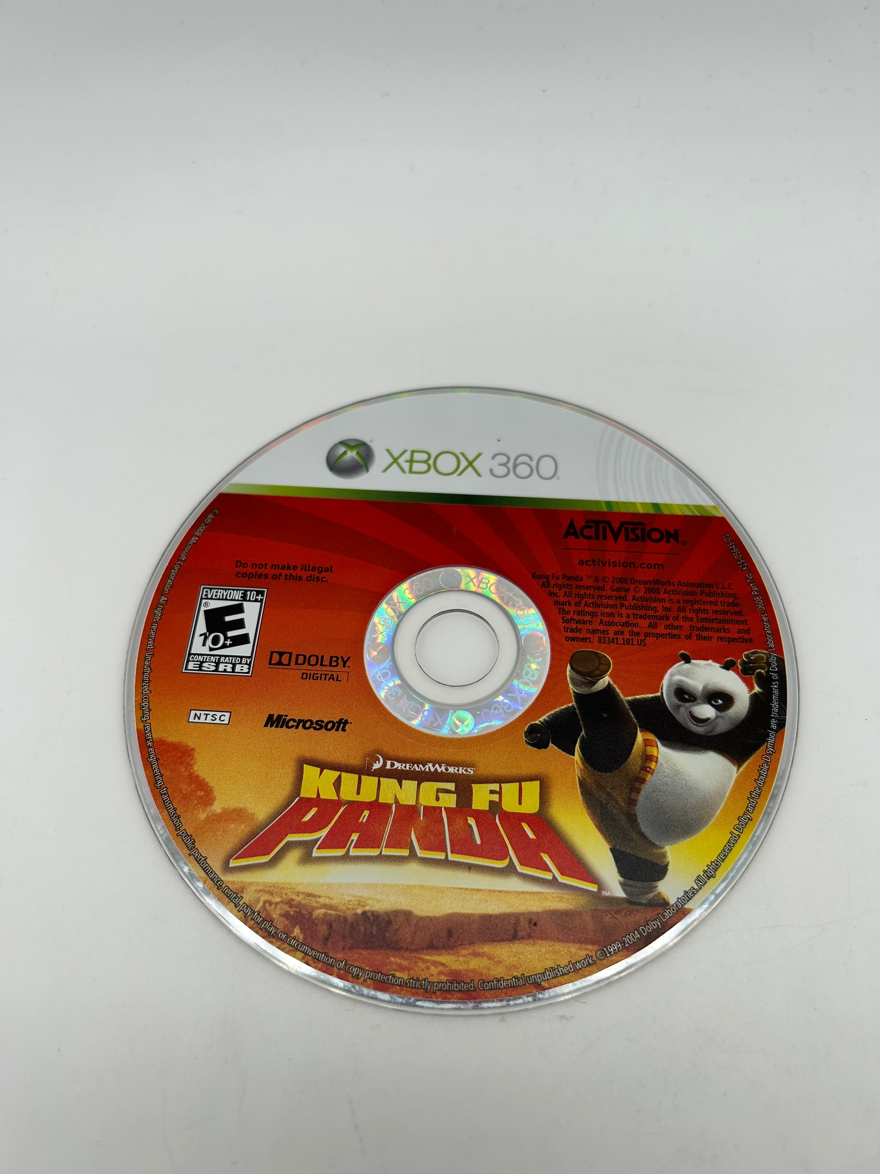 Microsoft XBOX 360 | KUNG FU PANDA – PiXEL-RETRO.COM