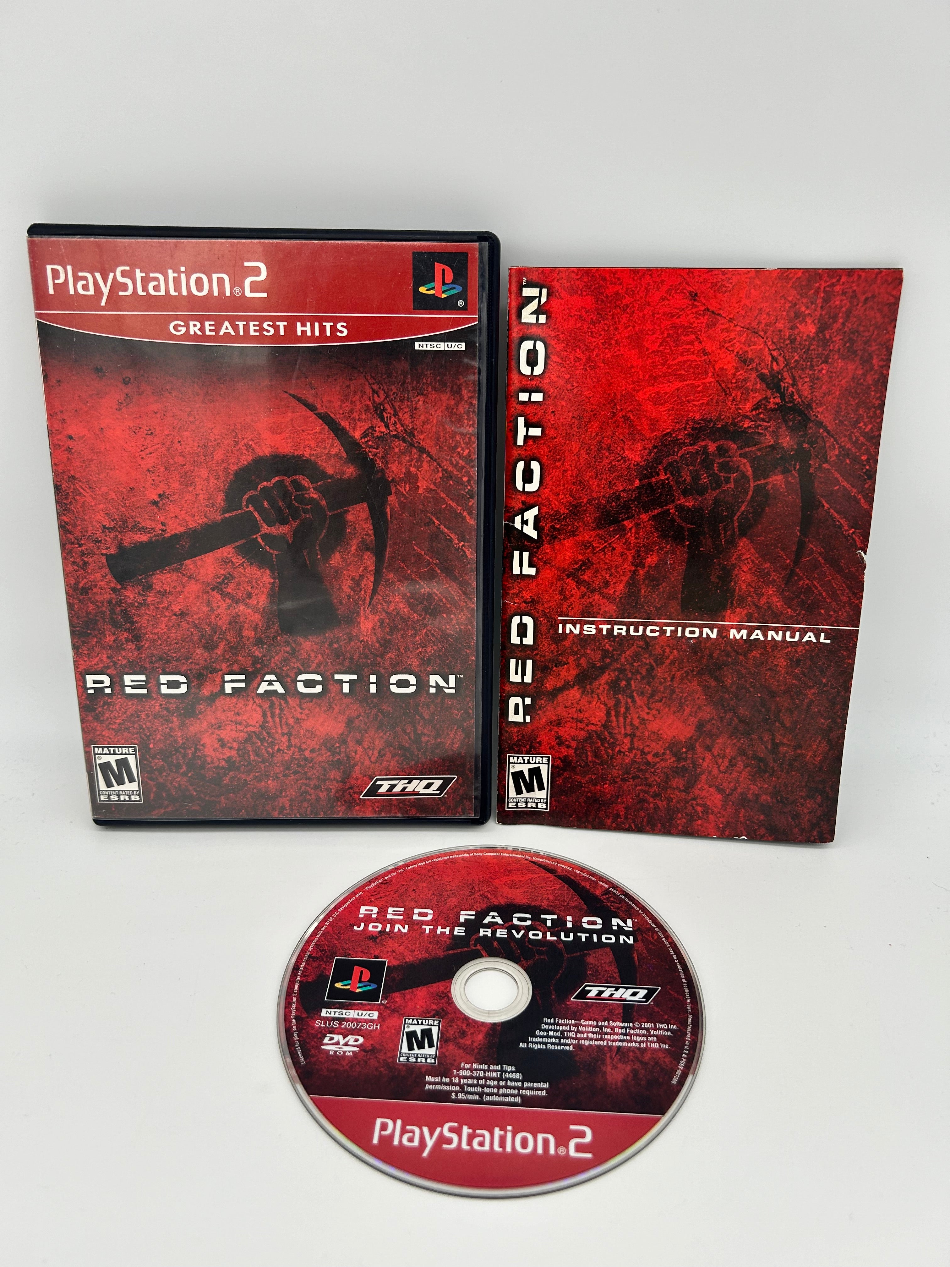 SONY PLAYSTATiON 2 [PS2] | RED FACTiON | GREATEST HiTS – PiXEL-RETRO.COM