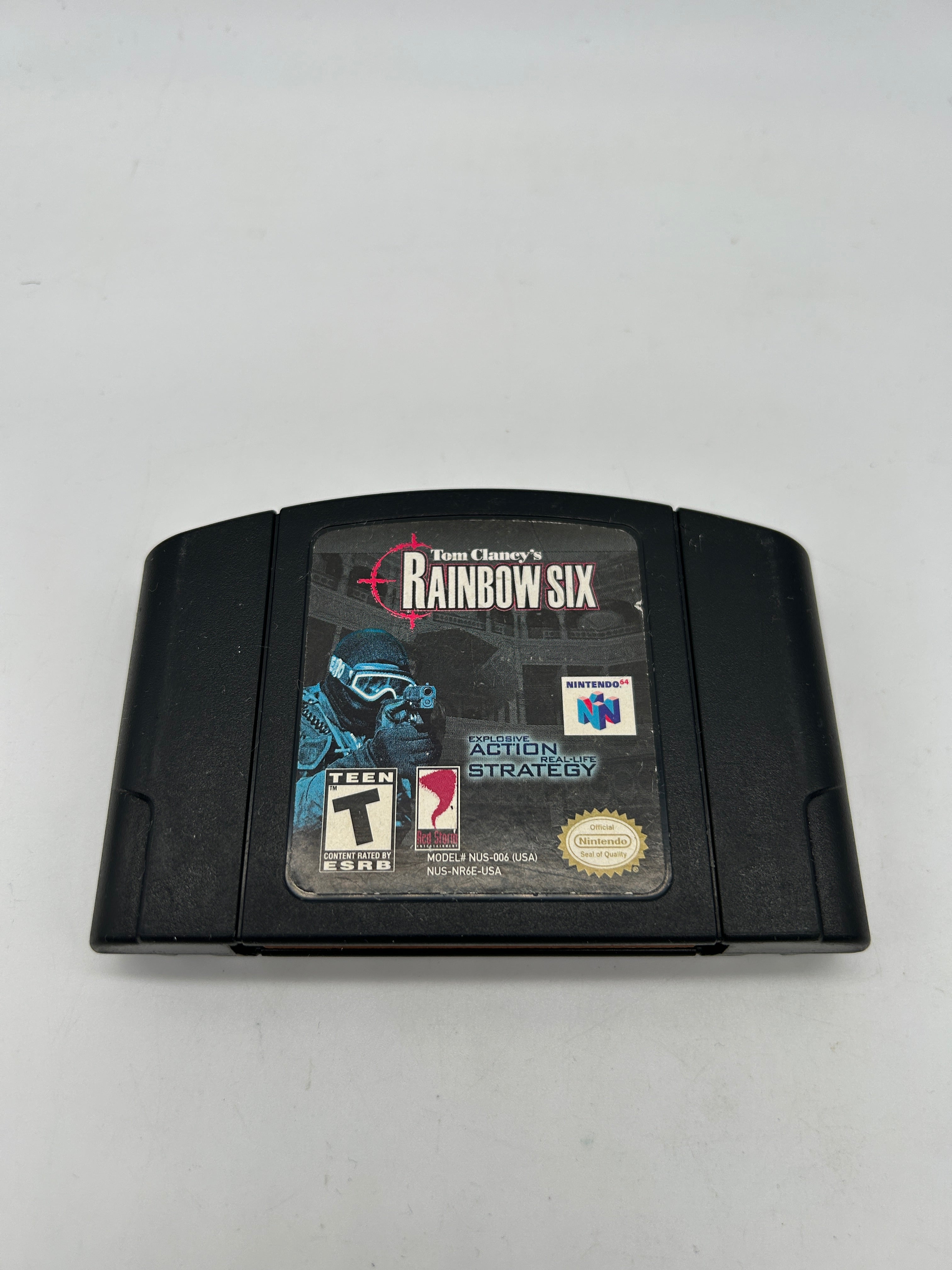 NiNTENDO 64 [N64] | TOM CLANCYS RAiNBOW SiX – PiXEL-RETRO.COM