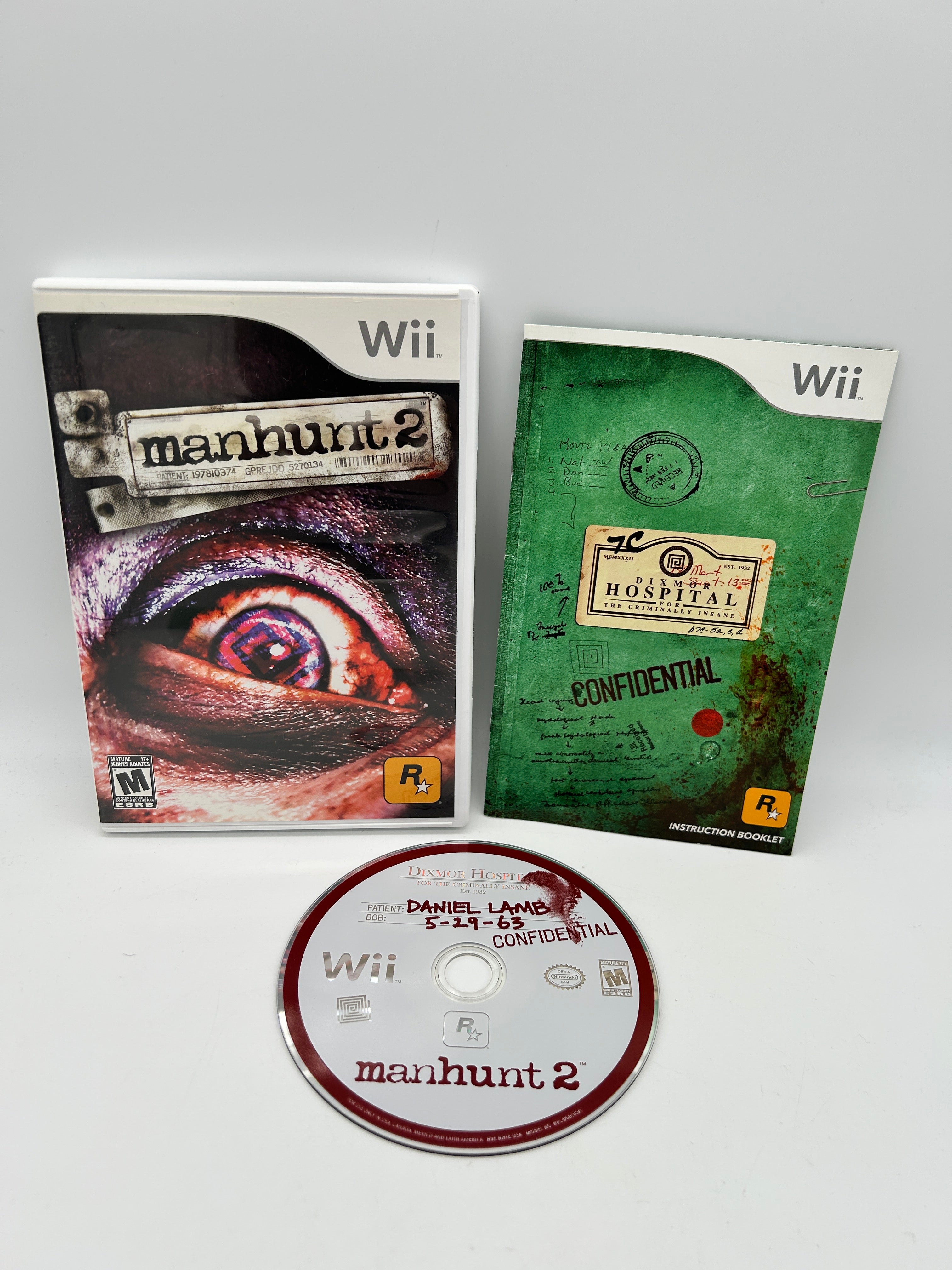 Nintendo Wii | MANHUNT 2 – PiXEL-RETRO.COM
