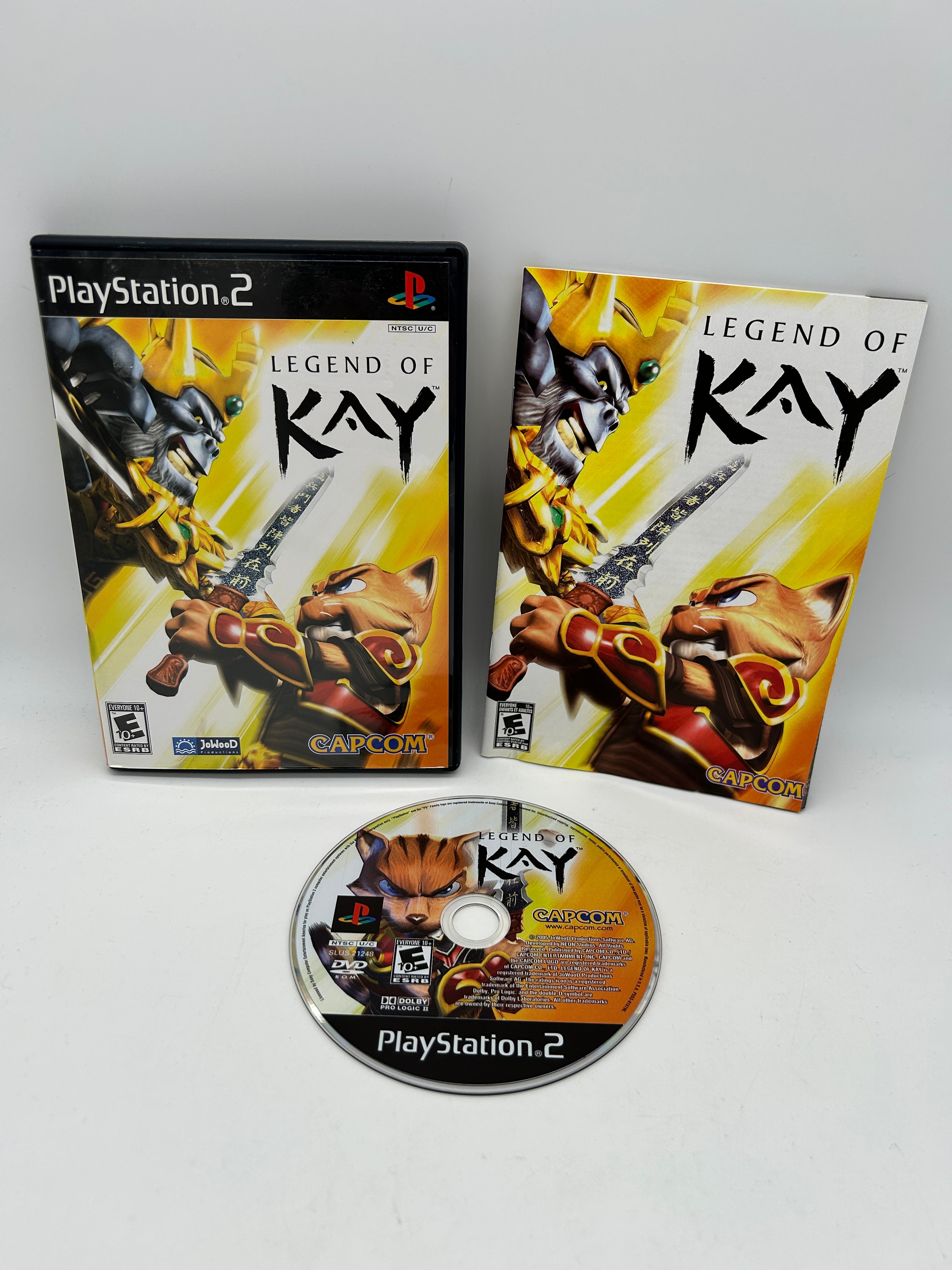 SONY PLAYSTATiON 2 [PS2] | LEGEND OF KAY – PiXEL-RETRO.COM