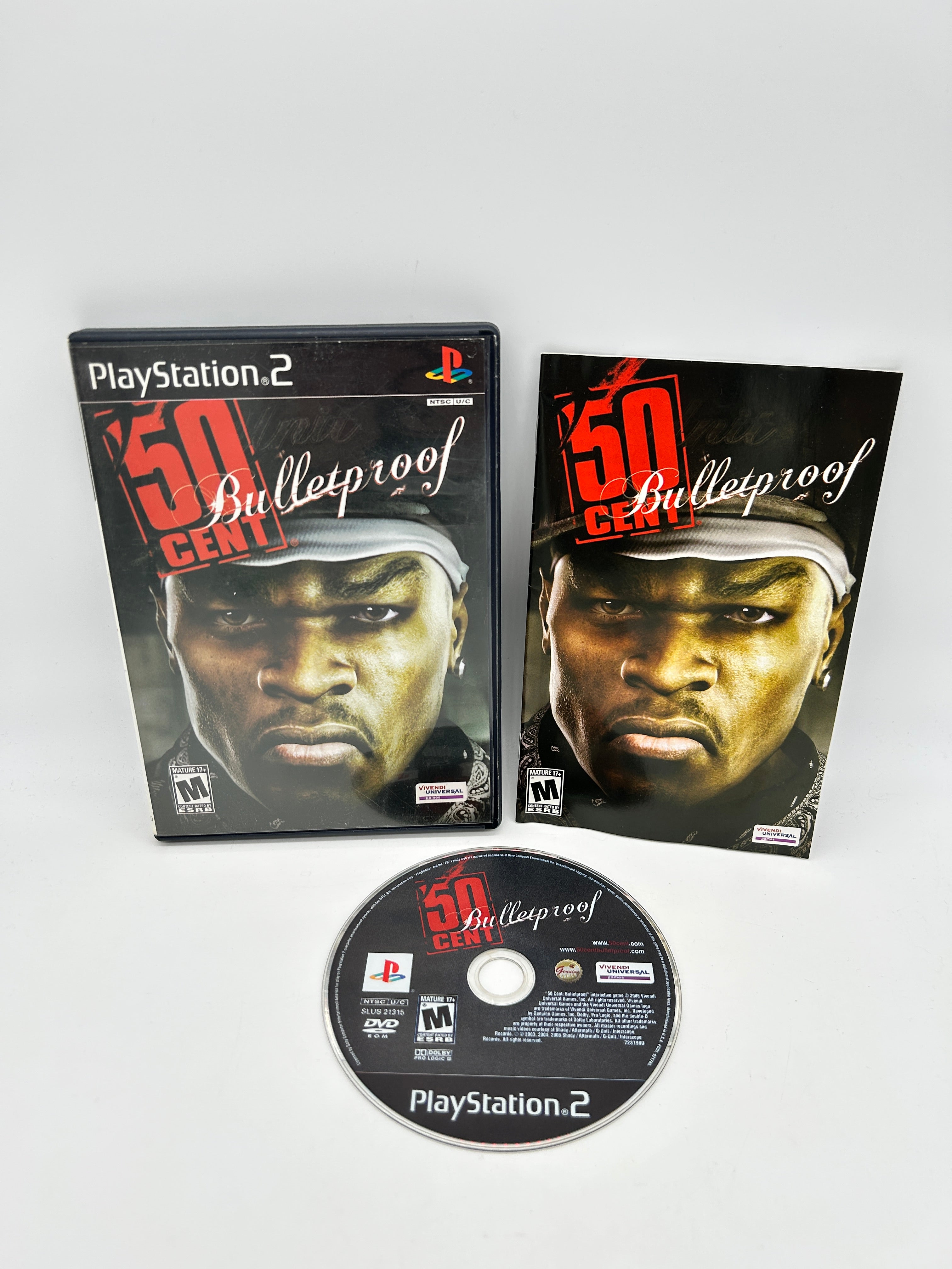 SONY PLAYSTATiON 2 [PS2] | 50 CENT BULLETPROOF – PiXEL-RETRO.COM