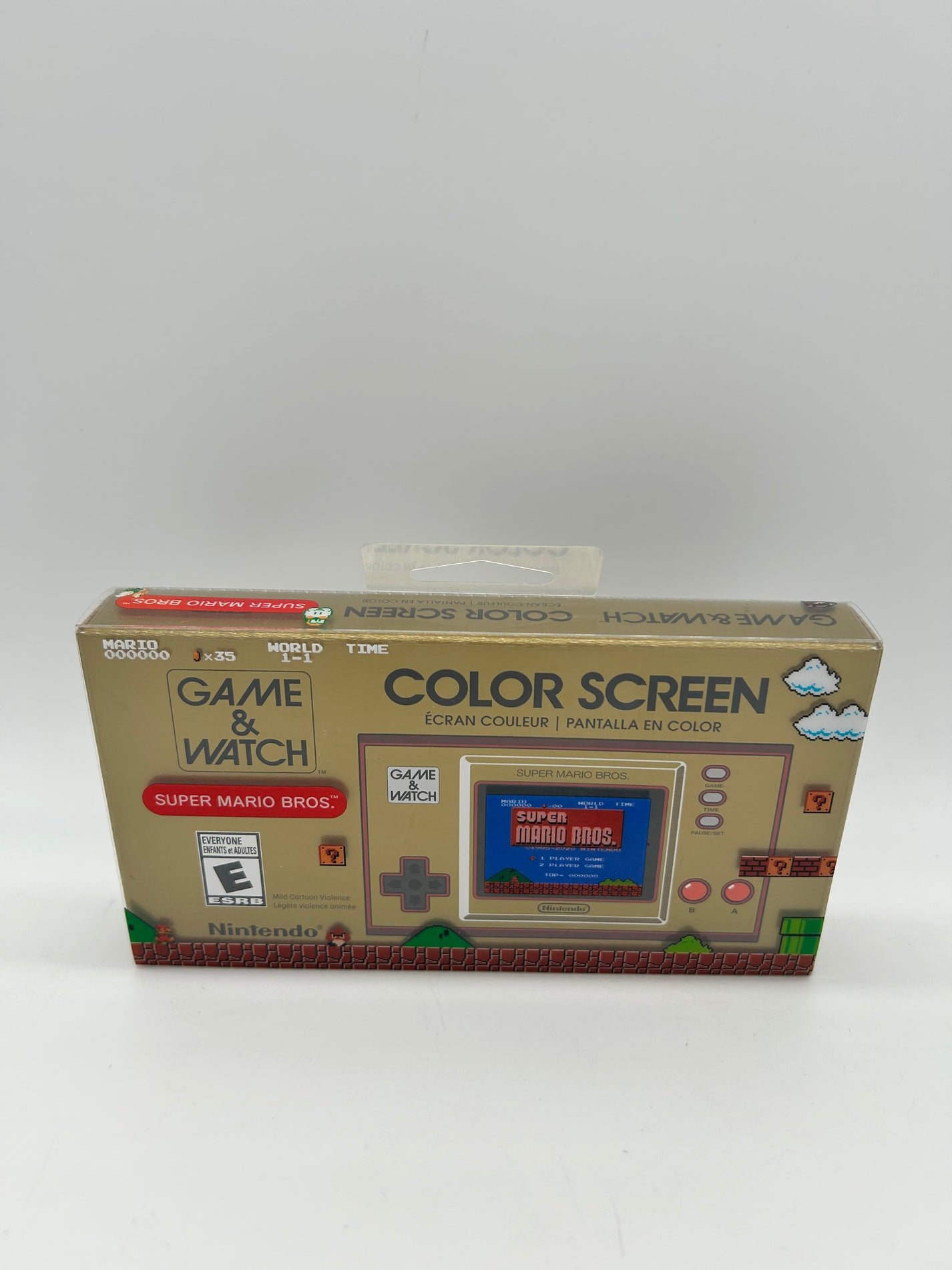 NiNTENDO GAME & WATCH CONSOLE | SUPER MARiO BROS 35TH ANNiVERSARY ...