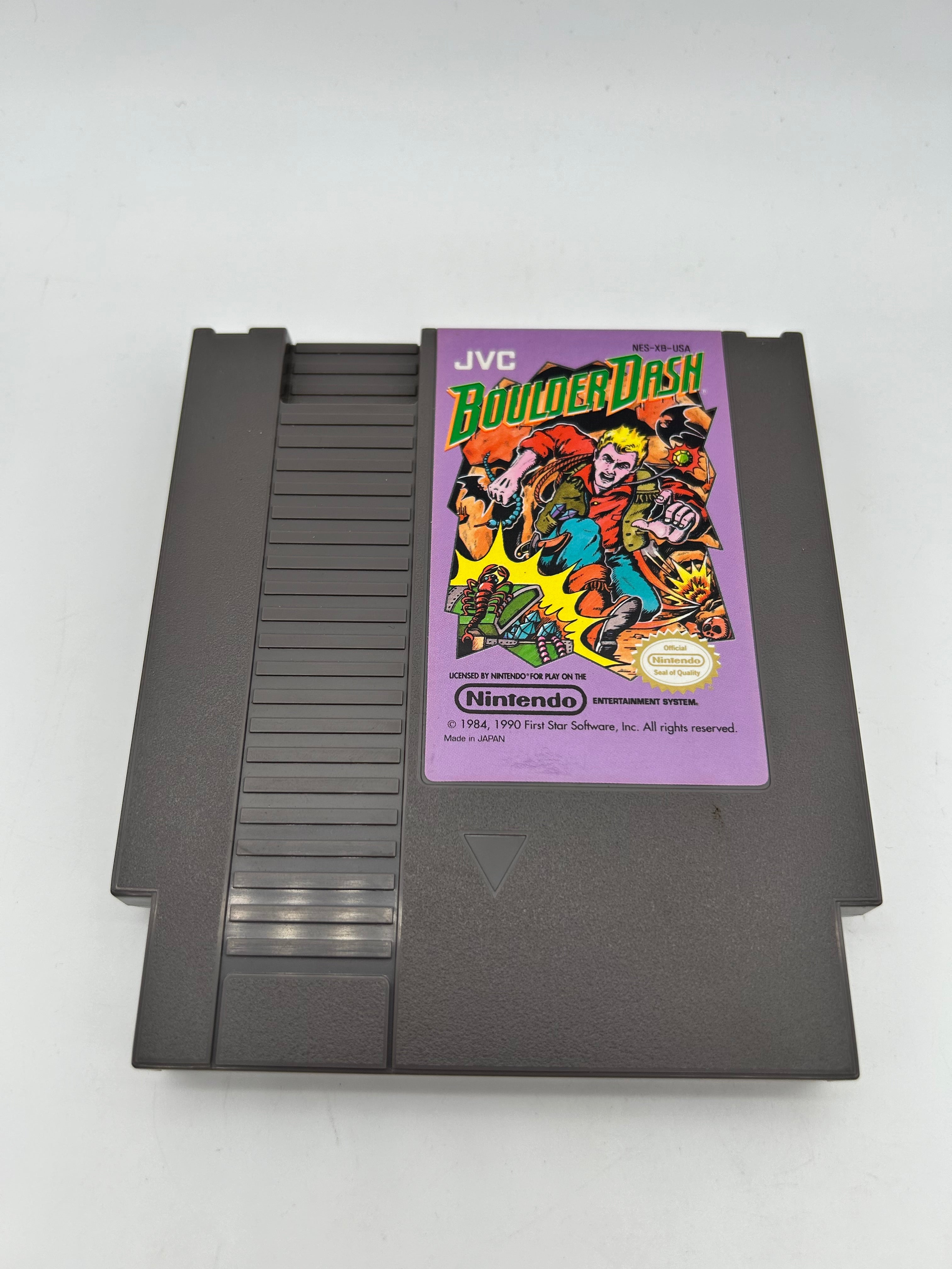 NiNTENDO [NES] ORiGiNAL | BOULDER DASH – PiXEL-RETRO.COM