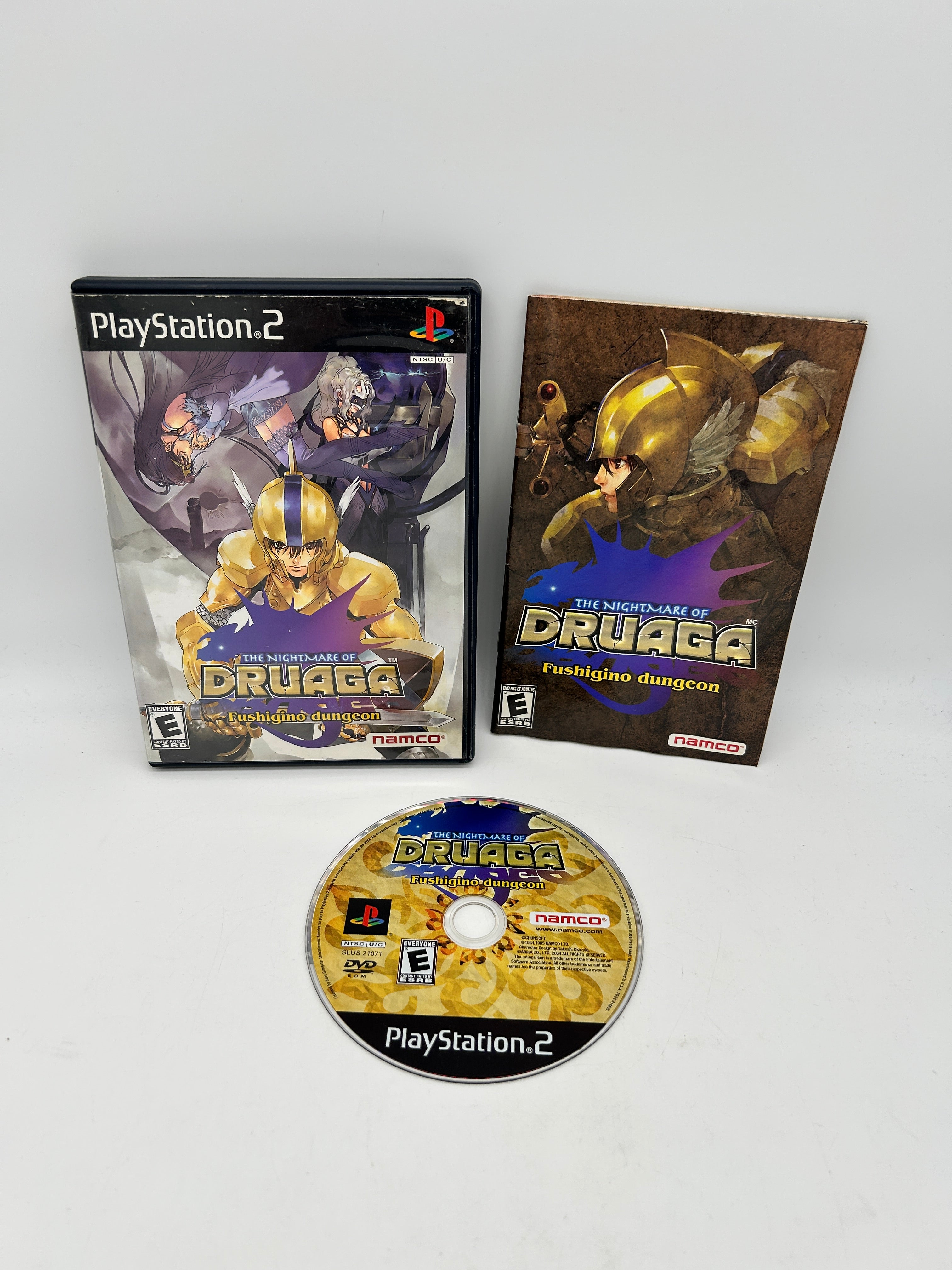 SONY PLAYSTATiON 2 [PS2] | THE NiGHTMARE OF DRUAGA FUSHiGiNO DUNGEON ...