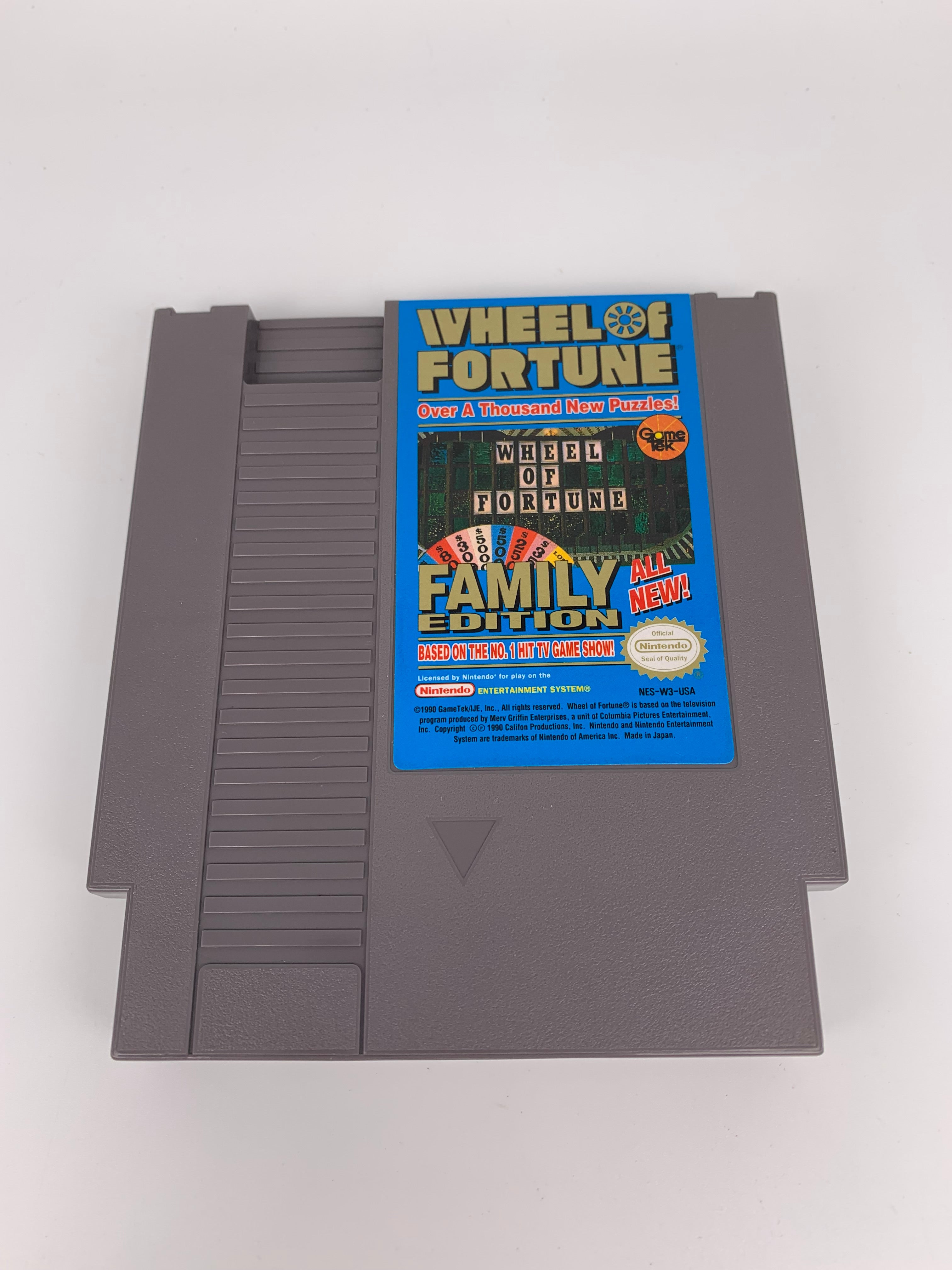 NiNTENDO [NES] ORiGiNAL | WHEEL OF FORTUNE FAMiLY EDiTiON – PiXEL-RETRO.COM