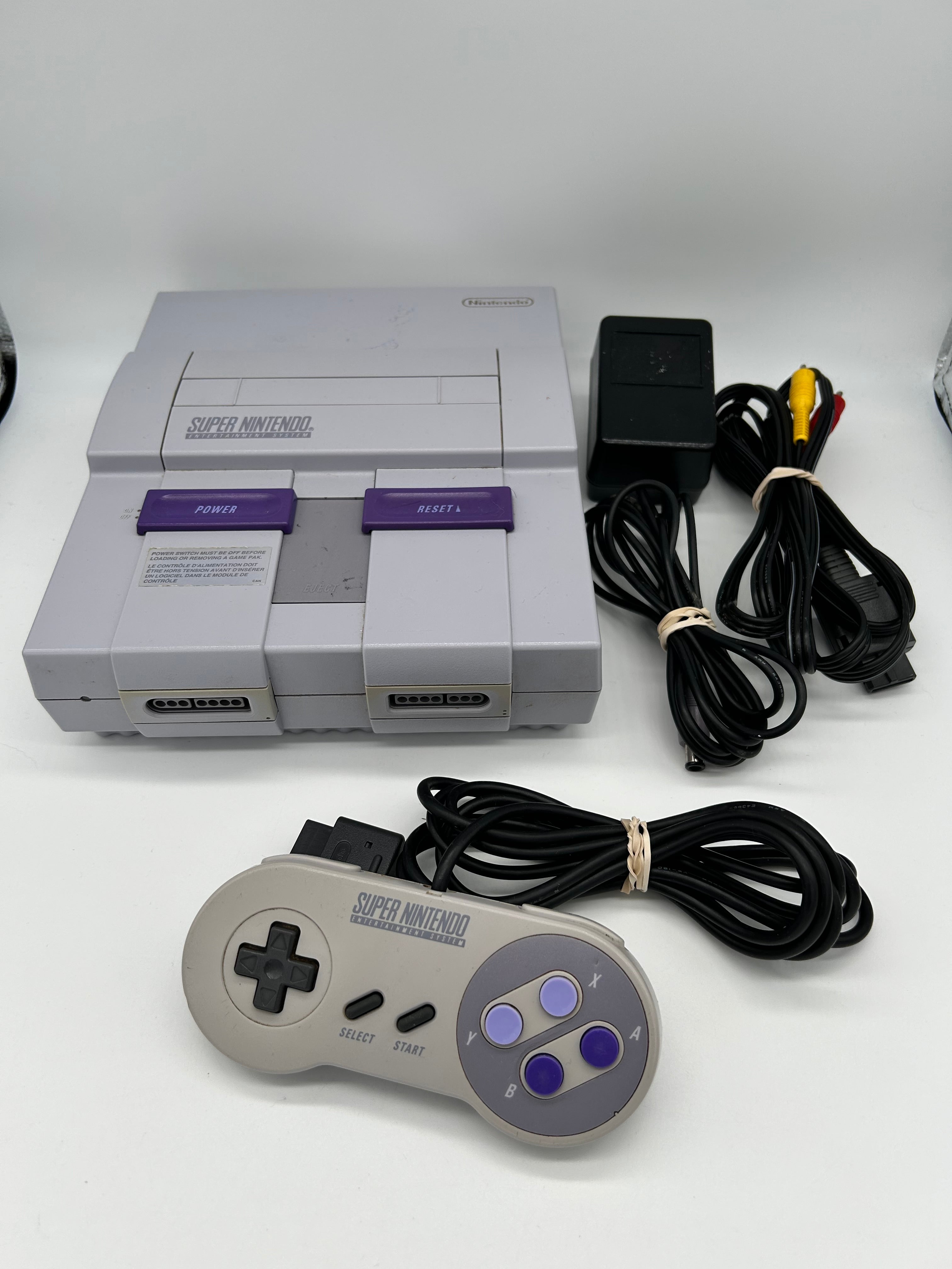 Classic vintage console Super Nintendo SNES system – PiXEL-RETRO.COM
