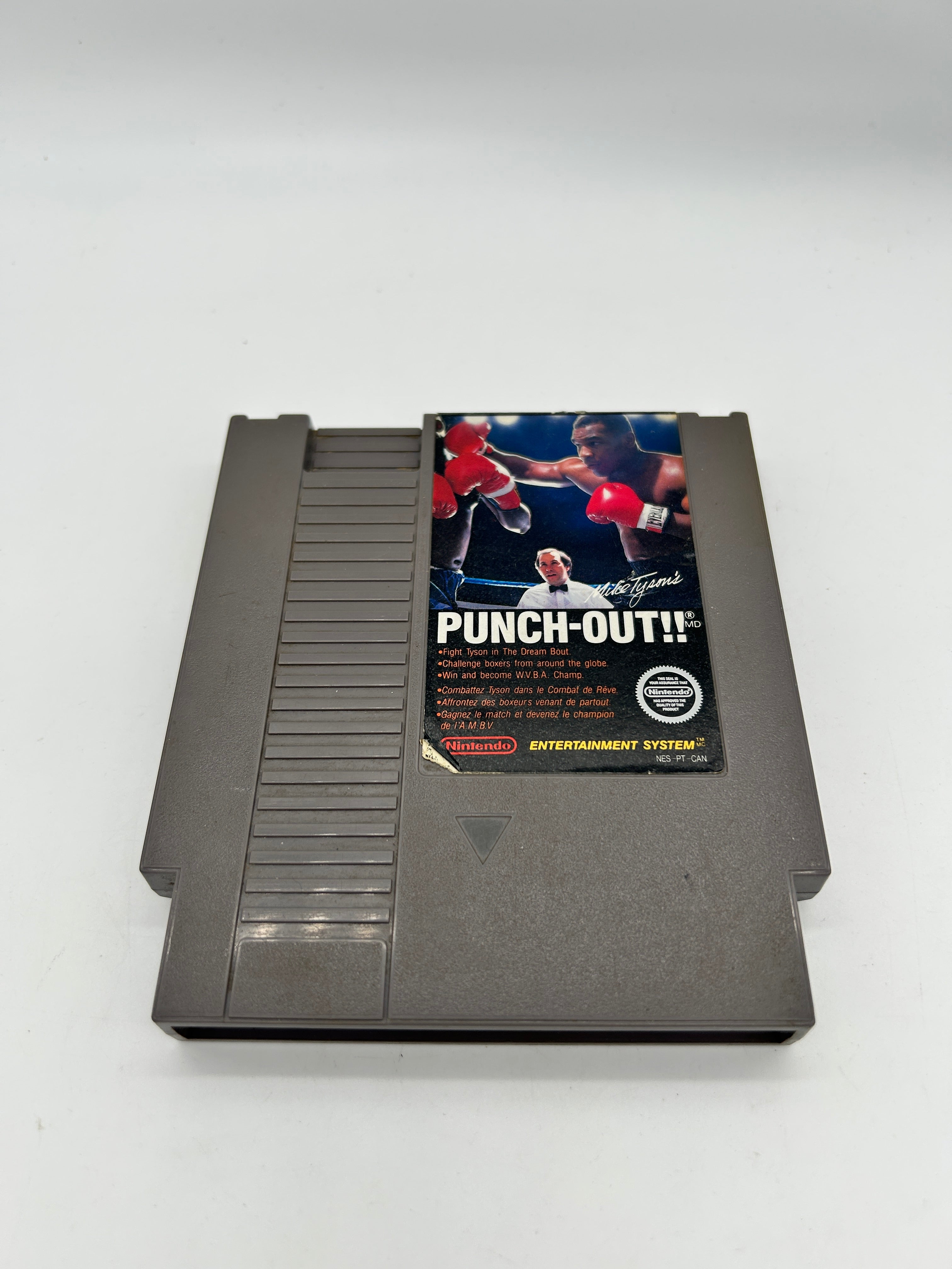 NiNTENDO [NES] ORiGiNAL | Mike TYSONS PUNCH-OUT – PiXEL-RETRO.COM
