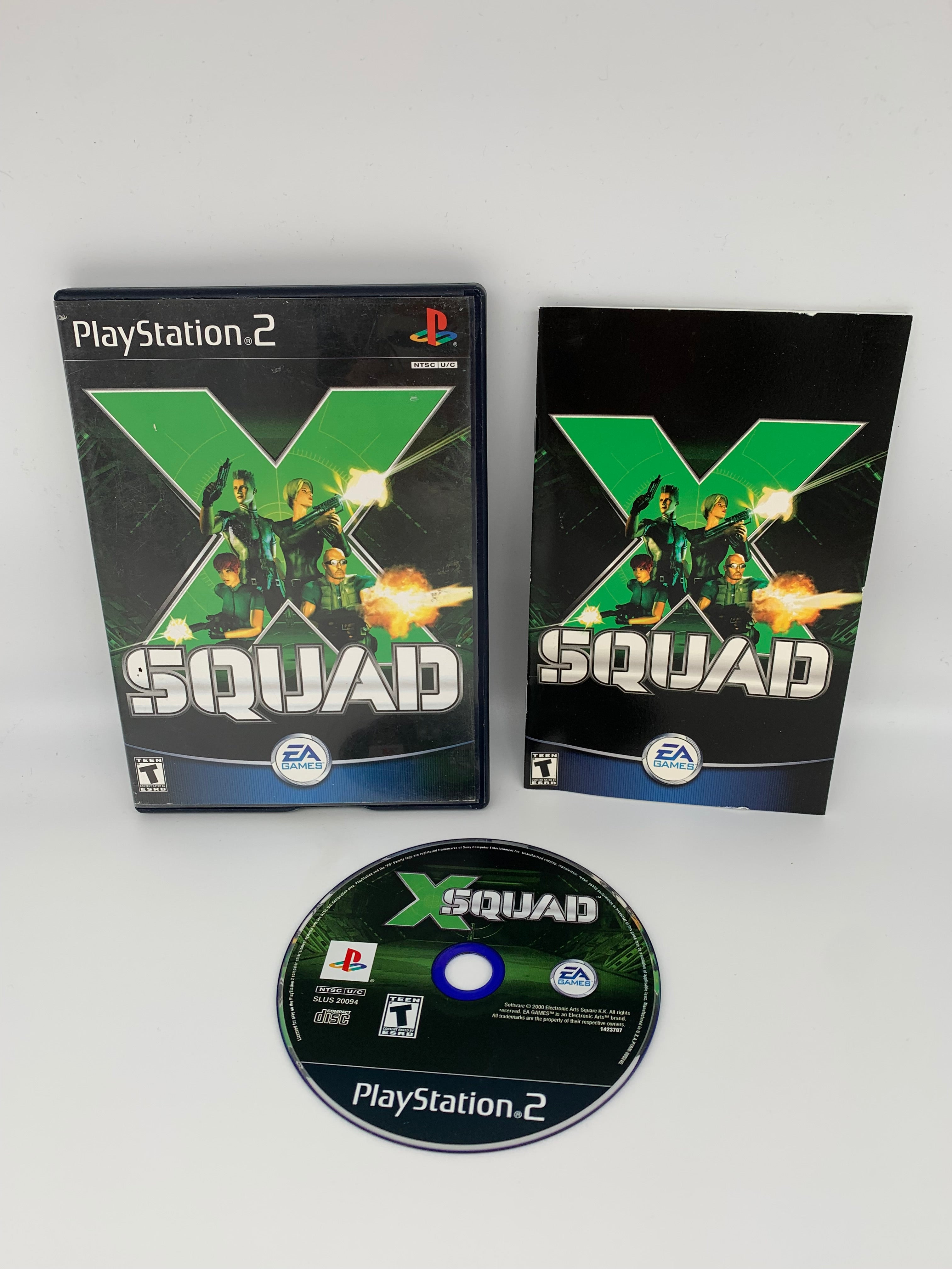 SONY PLAYSTATiON 2 [PS2] | X-SQUAD – PiXEL-RETRO.COM
