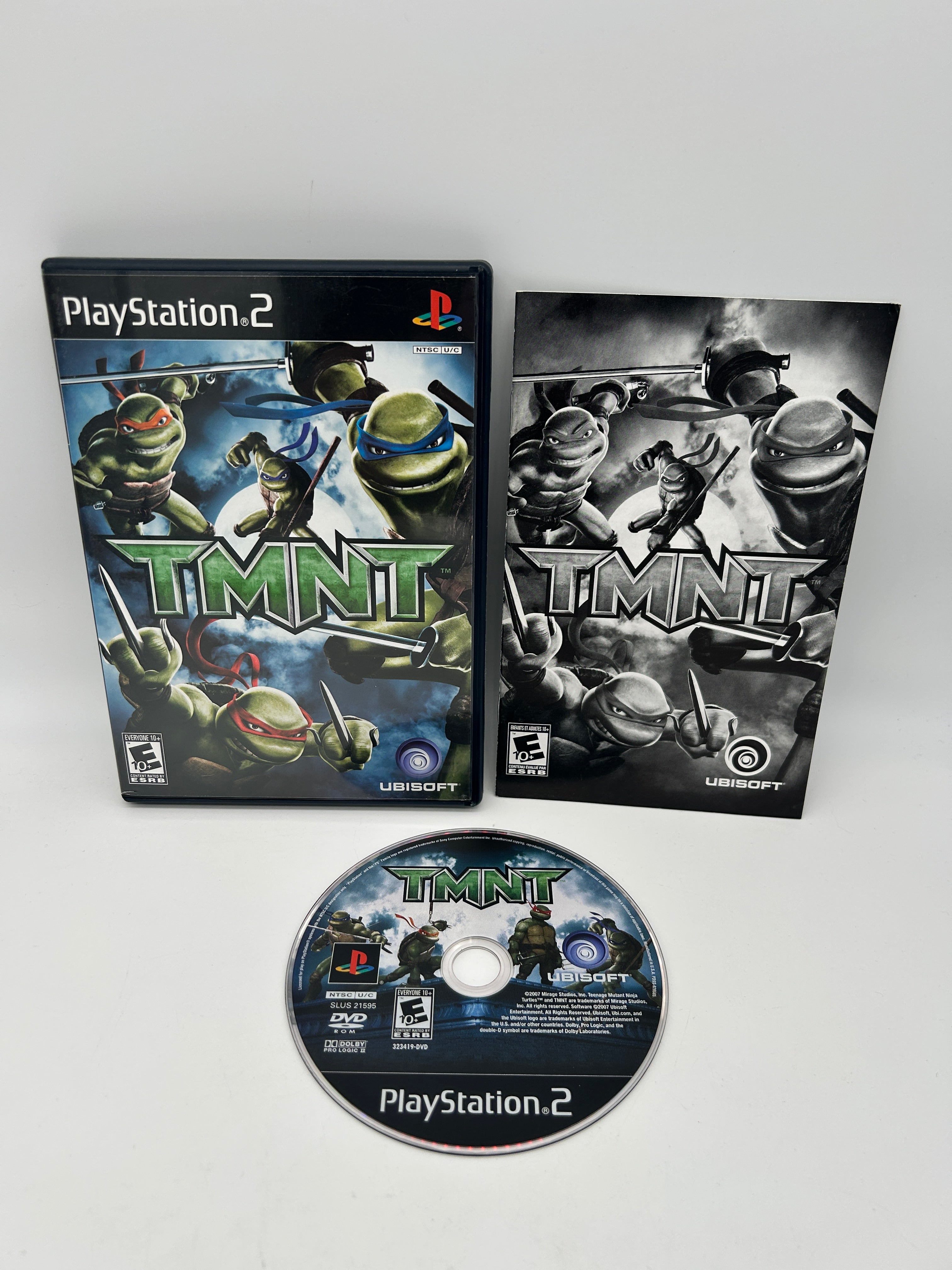 SONY PLAYSTATiON 2 [PS2] | TMNT – PiXEL-RETRO.COM