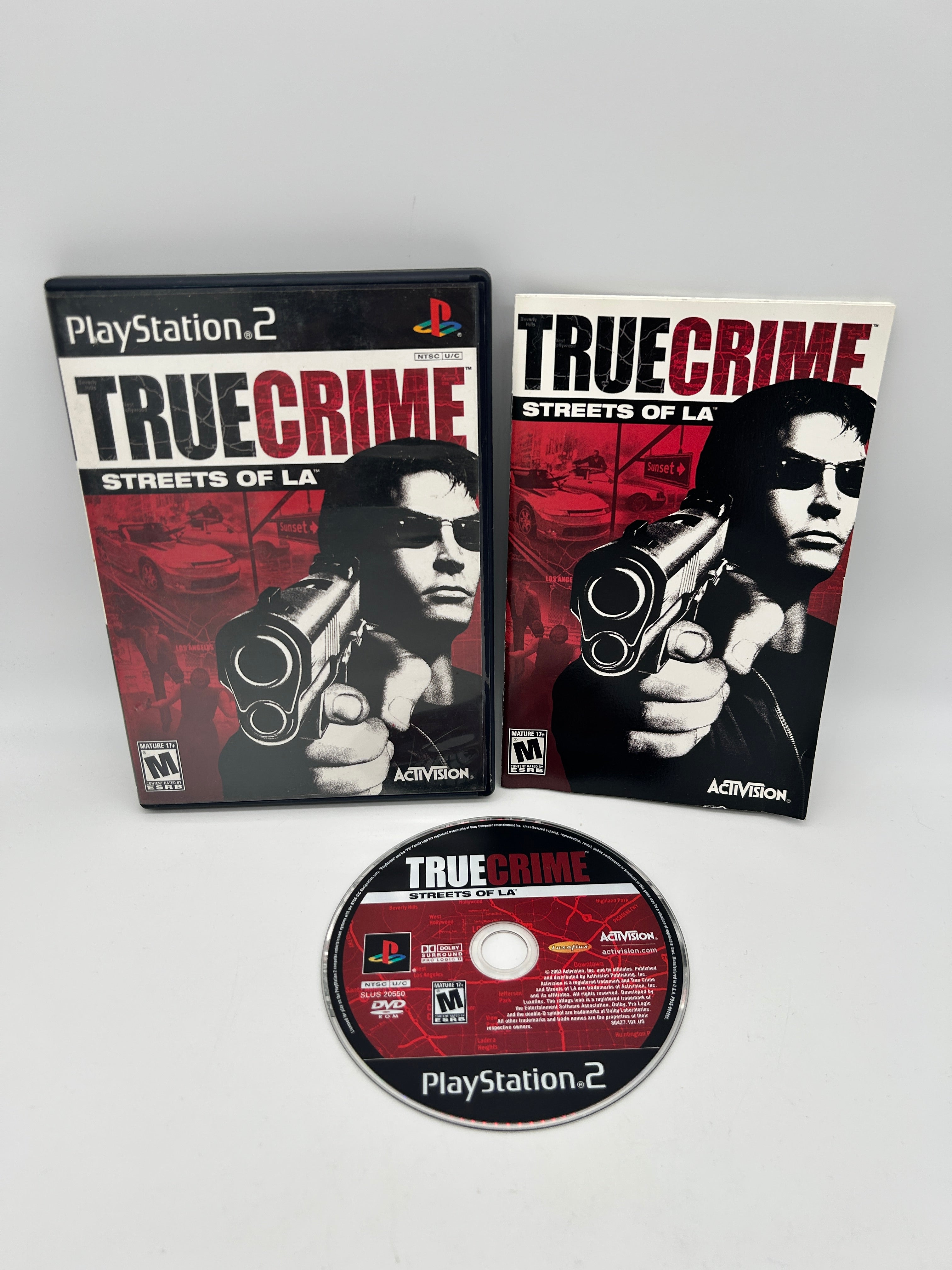 SONY PLAYSTATiON 2 [PS2] | TRUE CRIME STREET OF LA – PiXEL-RETRO.COM