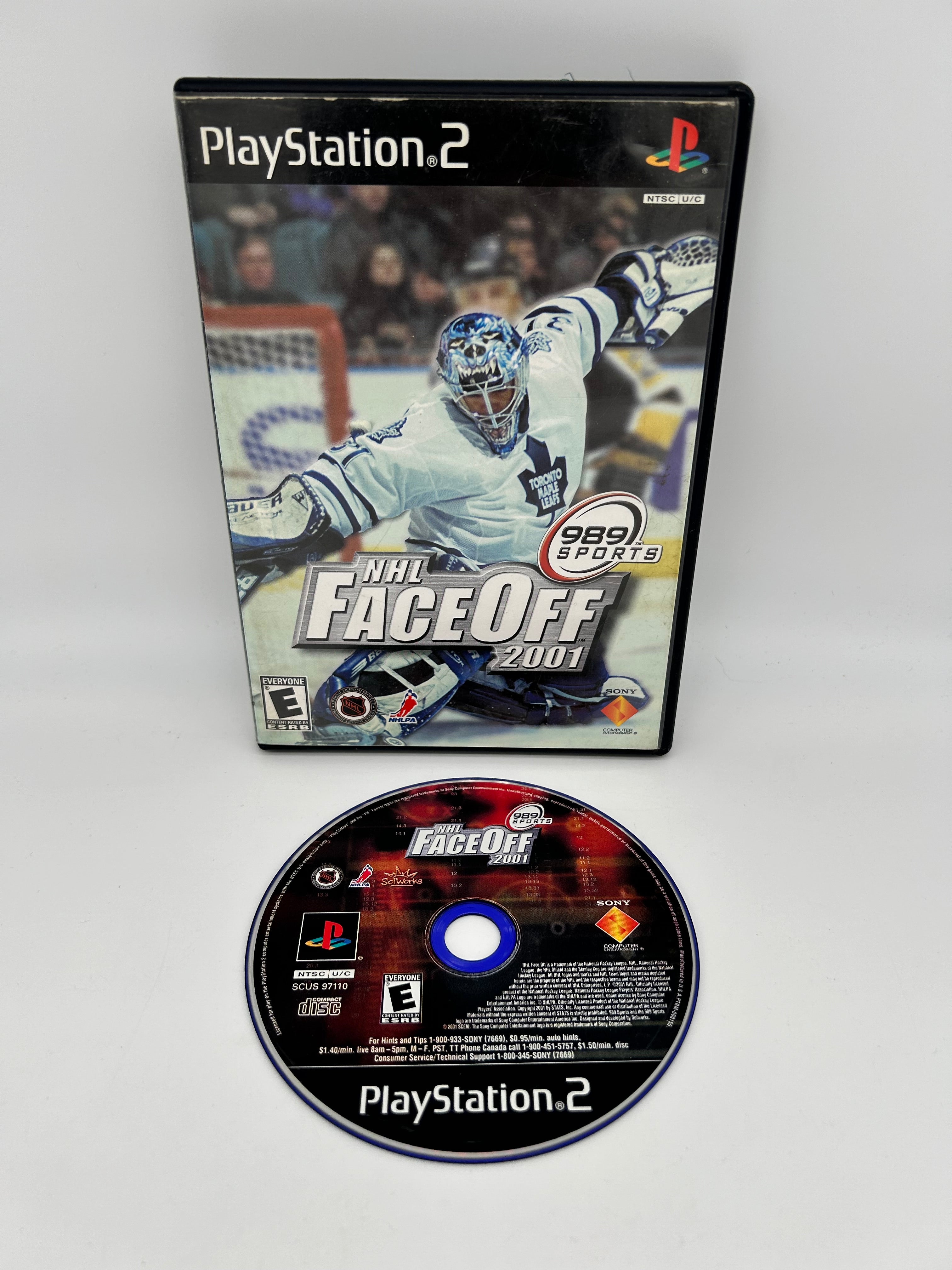 SONY PLAYSTATiON 2 [PS2] | NHL FACEOFF 2001 – PiXEL-RETRO.COM