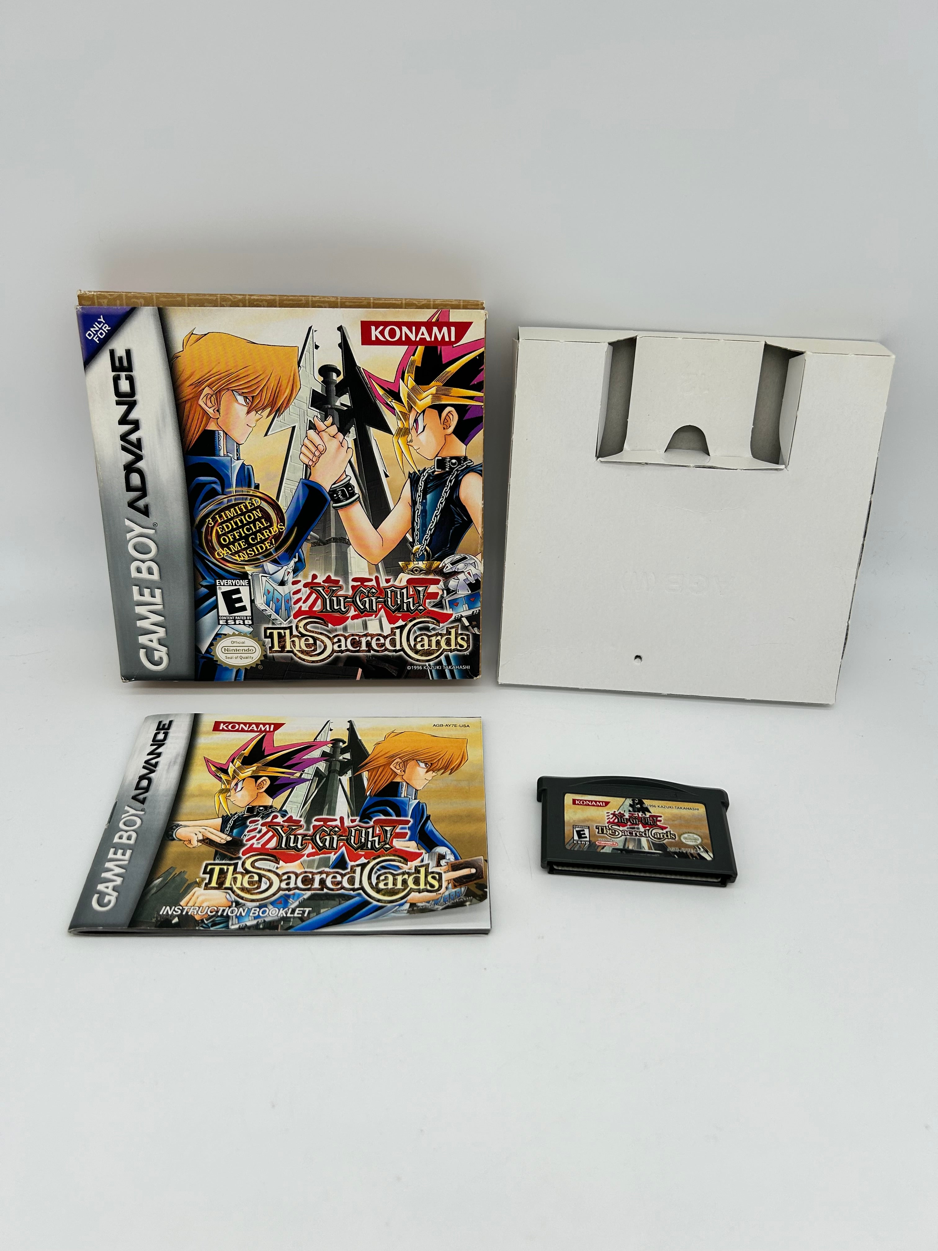NiNTENDO GAME BOY ADVANCE [GBA] | YU-Gi-OH THE SACRED CARDS – PiXEL ...