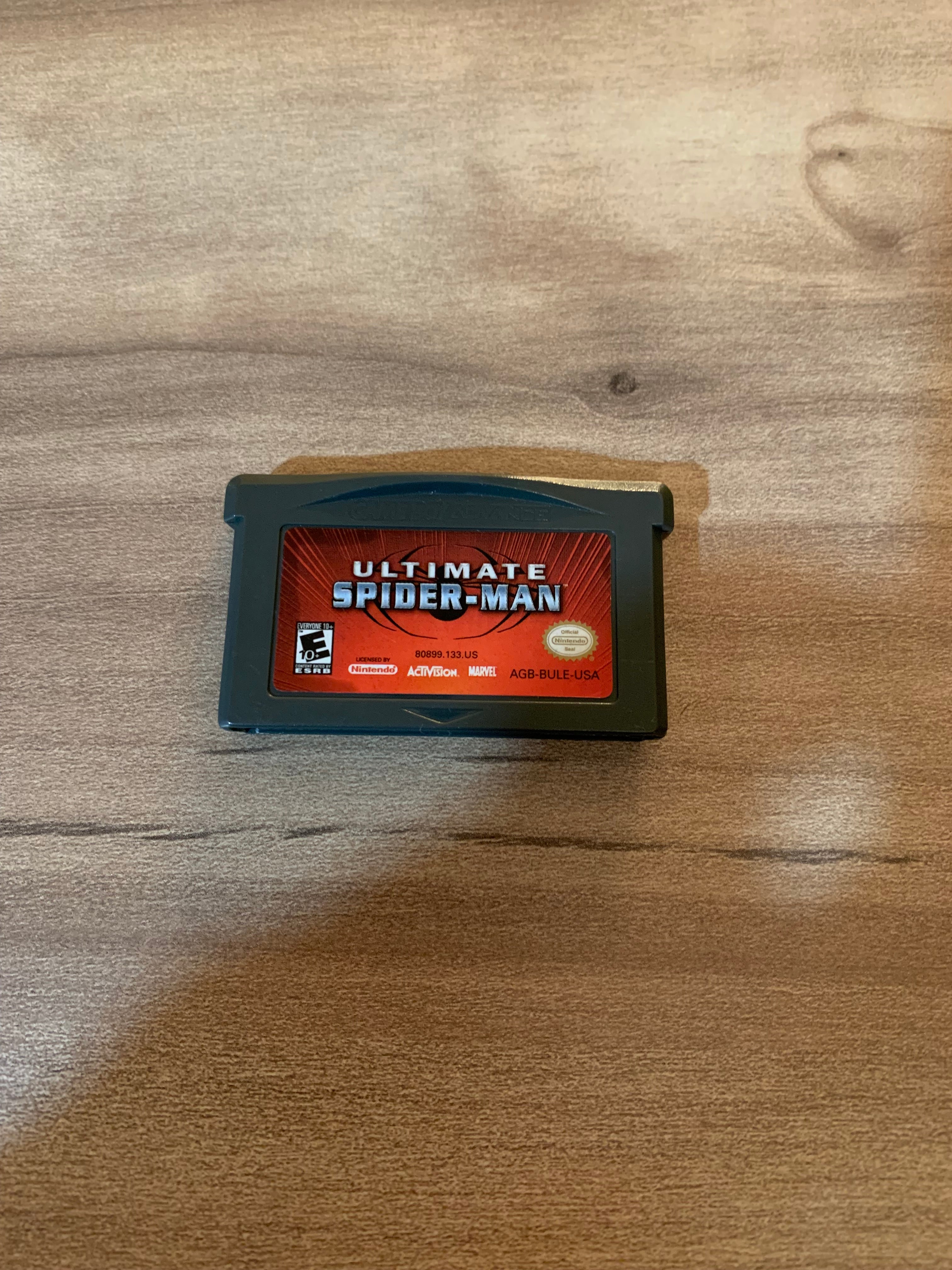 NiNTENDO GAME BOY ADVANCE [GBA] | ULTiMATE SPiDER-MAN – PiXEL-RETRO.COM