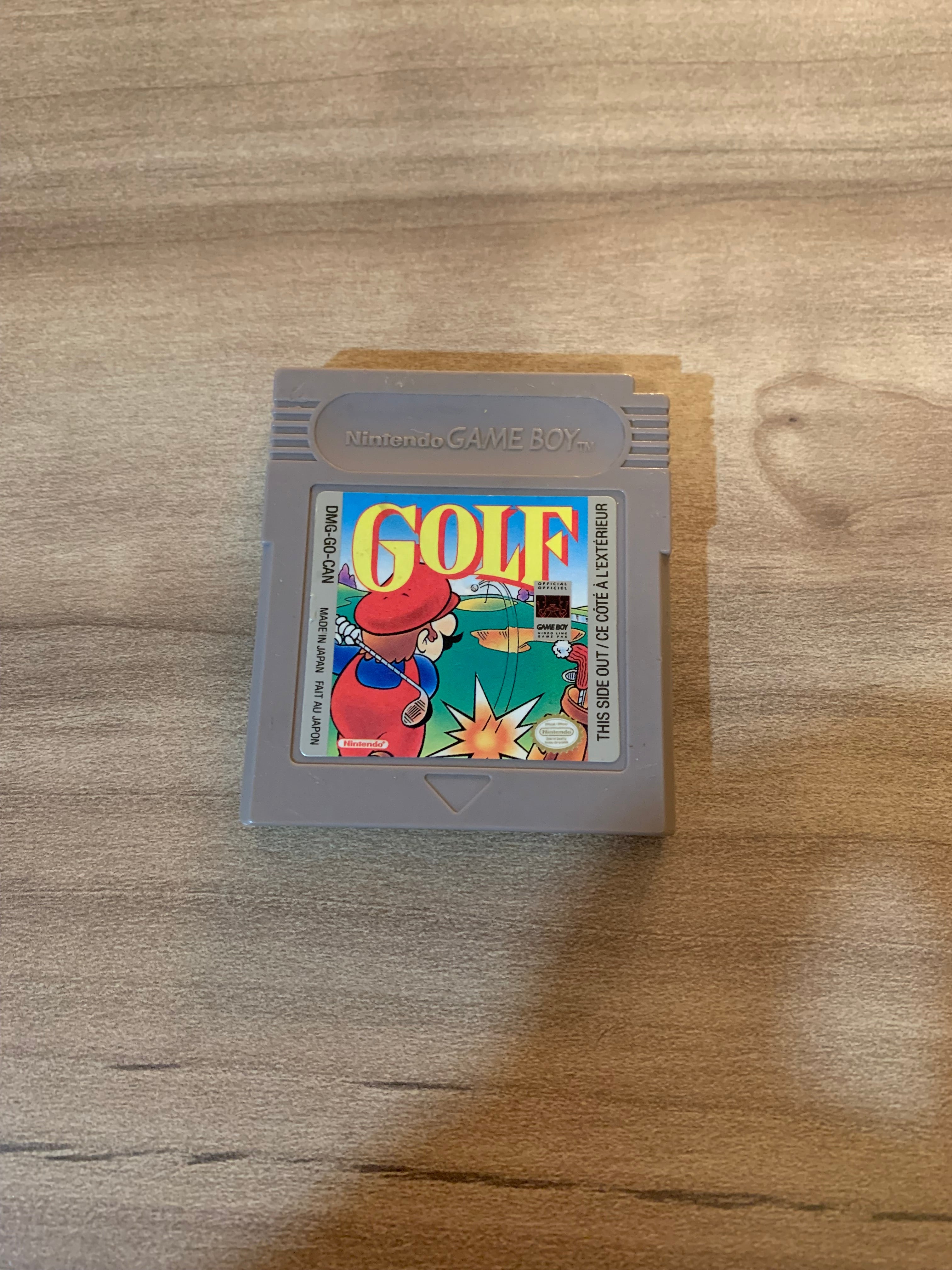 NiNTENDO GAME BOY [GB] ORiGiNAL | GOLF – PiXEL-RETRO.COM