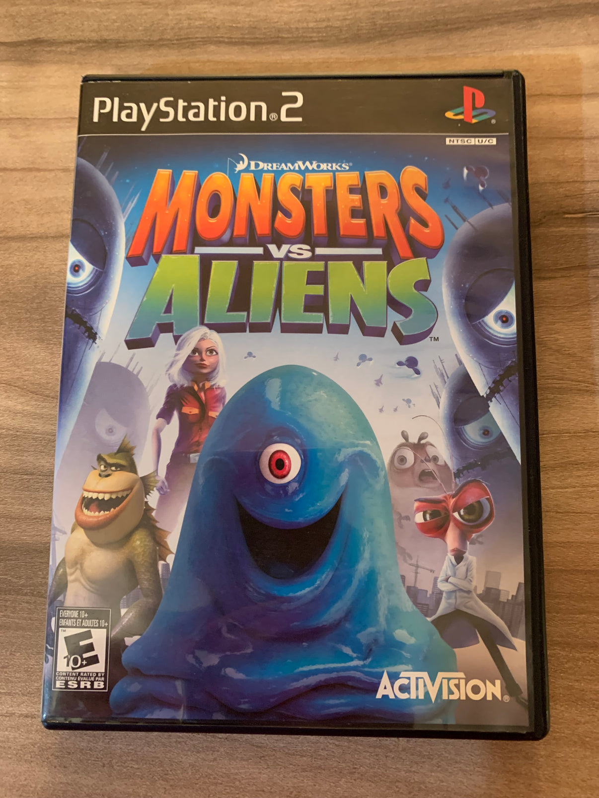 SONY PLAYSTATiON 2 [PS2] | MONSTERS VS ALIENS – PiXEL-RETRO.COM