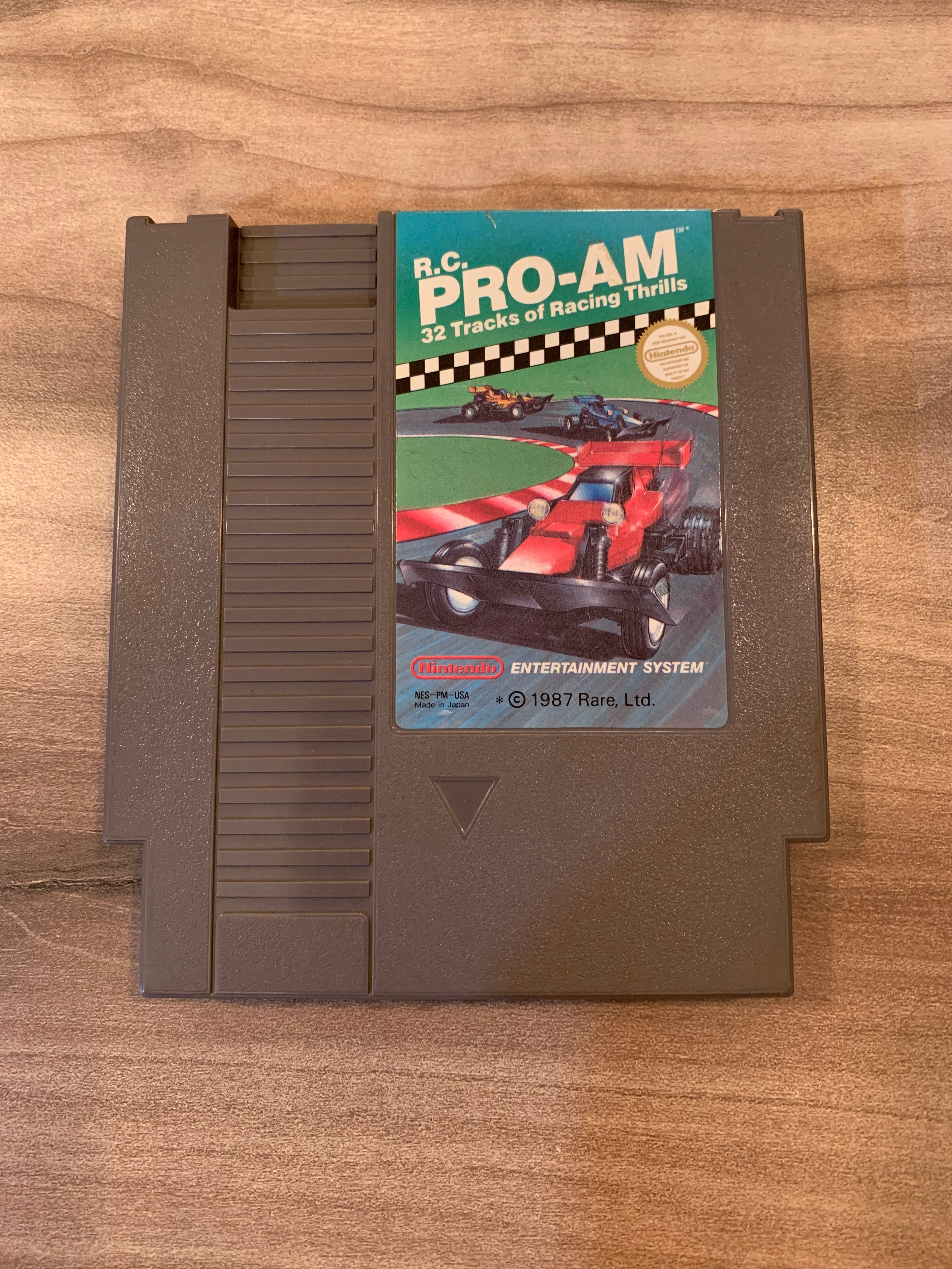 NiNTENDO [NES] ORiGiNAL | RC PRO-AM 32 TRACKS OF RACiNG THRiLLS – PiXEL ...
