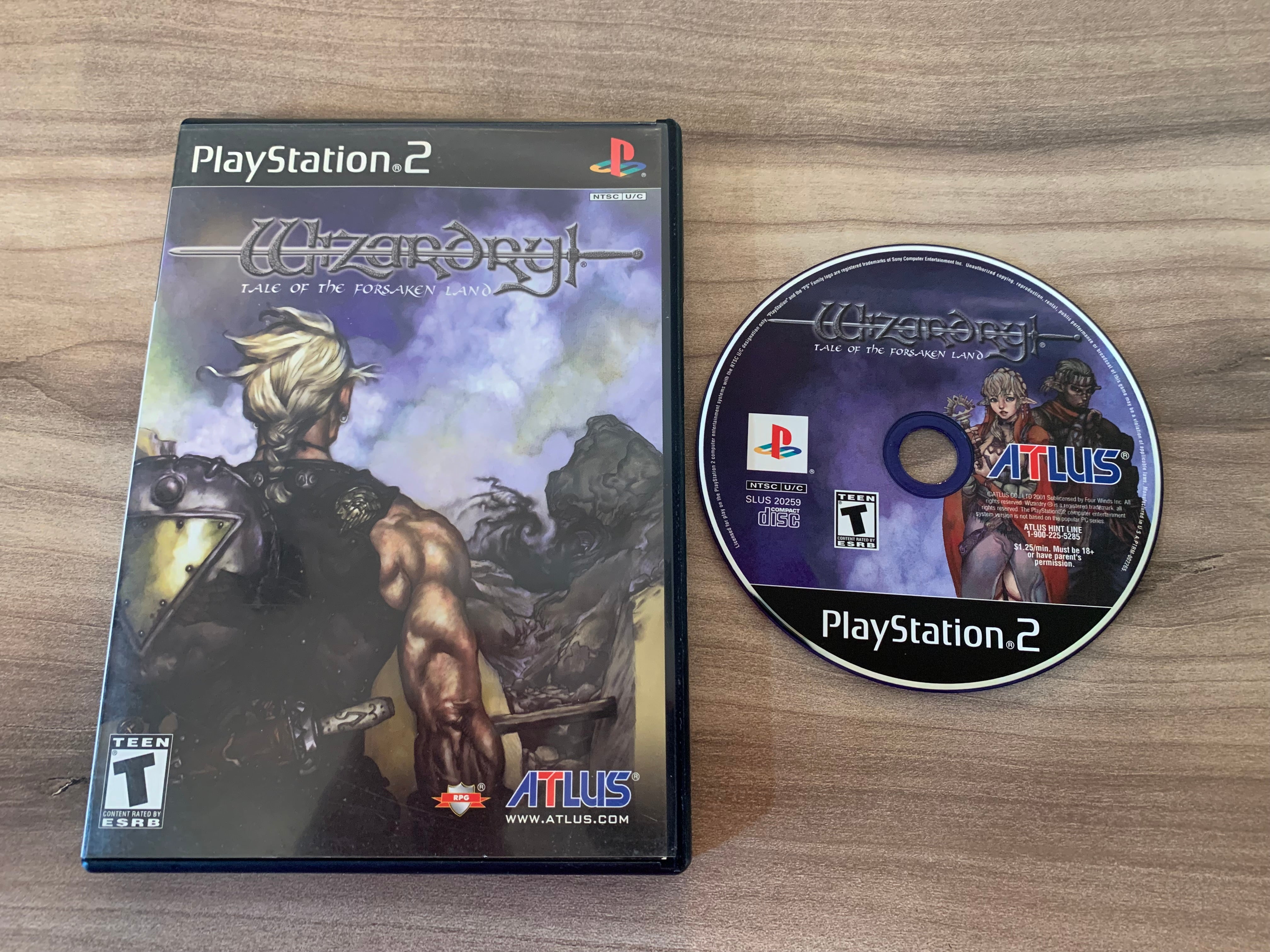 SONY PLAYSTATiON 2 [PS2] | WiZARDRY TALE OF THE FORSAKEN LAND – PiXEL ...