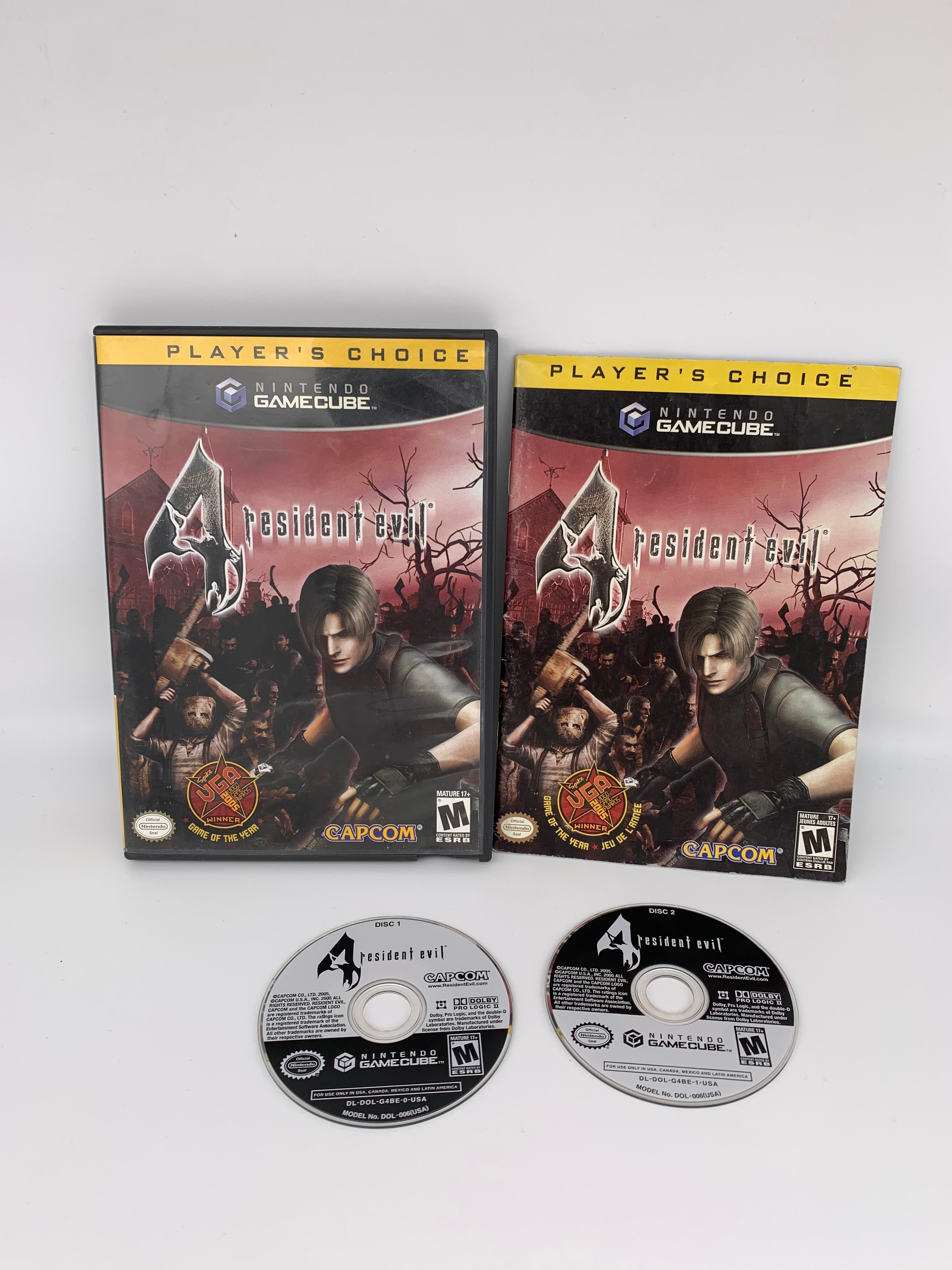 NiNTENDO GAMECUBE [NGC] | RESiDENT EViL 4 | PLAYERS CHOiCE – PiXEL ...