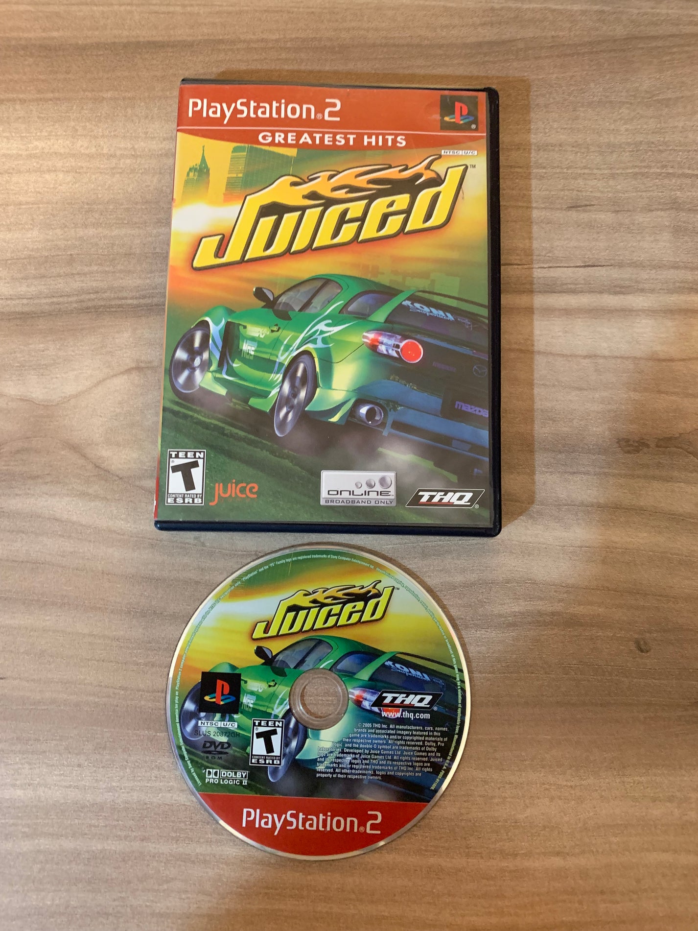 SONY PLAYSTATiON 2 [PS2] | JUiCED | GREATEST HiTS – PiXEL-RETRO.COM