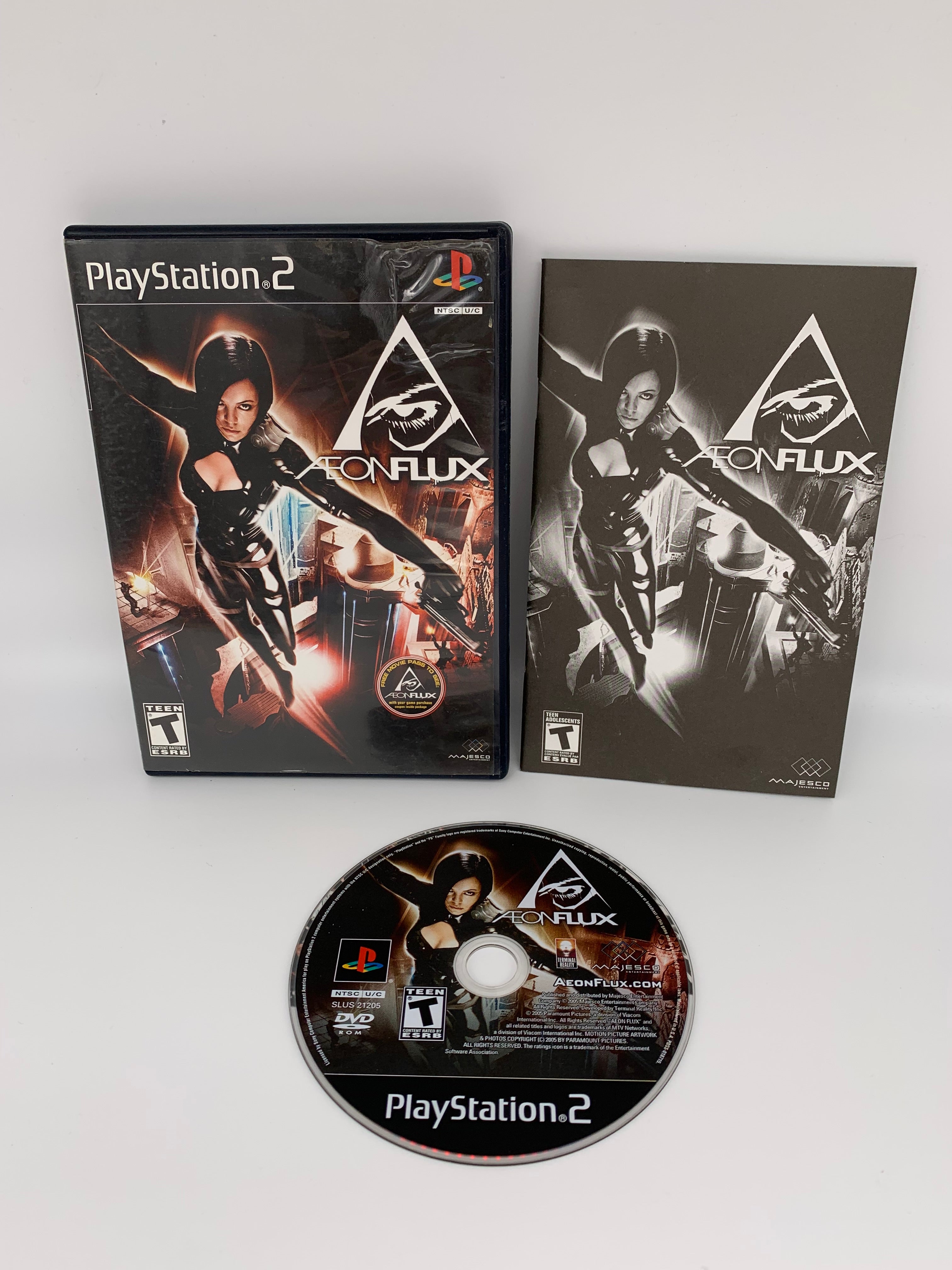 SONY PLAYSTATiON 2 [PS2] | AEON FLUX – PiXEL-RETRO.COM