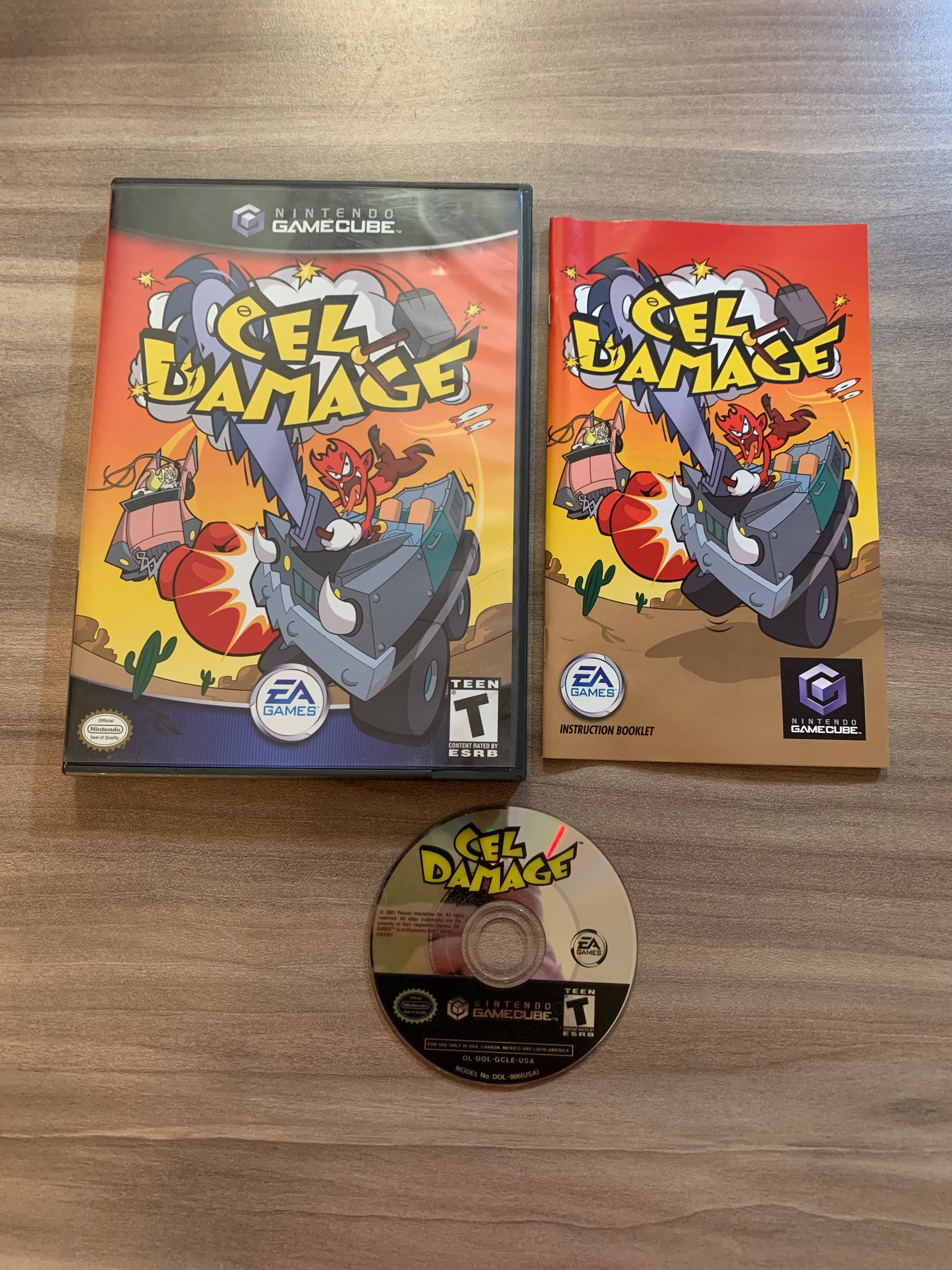 NiNTENDO GAMECUBE [NGC] | CEL DAMAGE – PiXEL-RETRO.COM