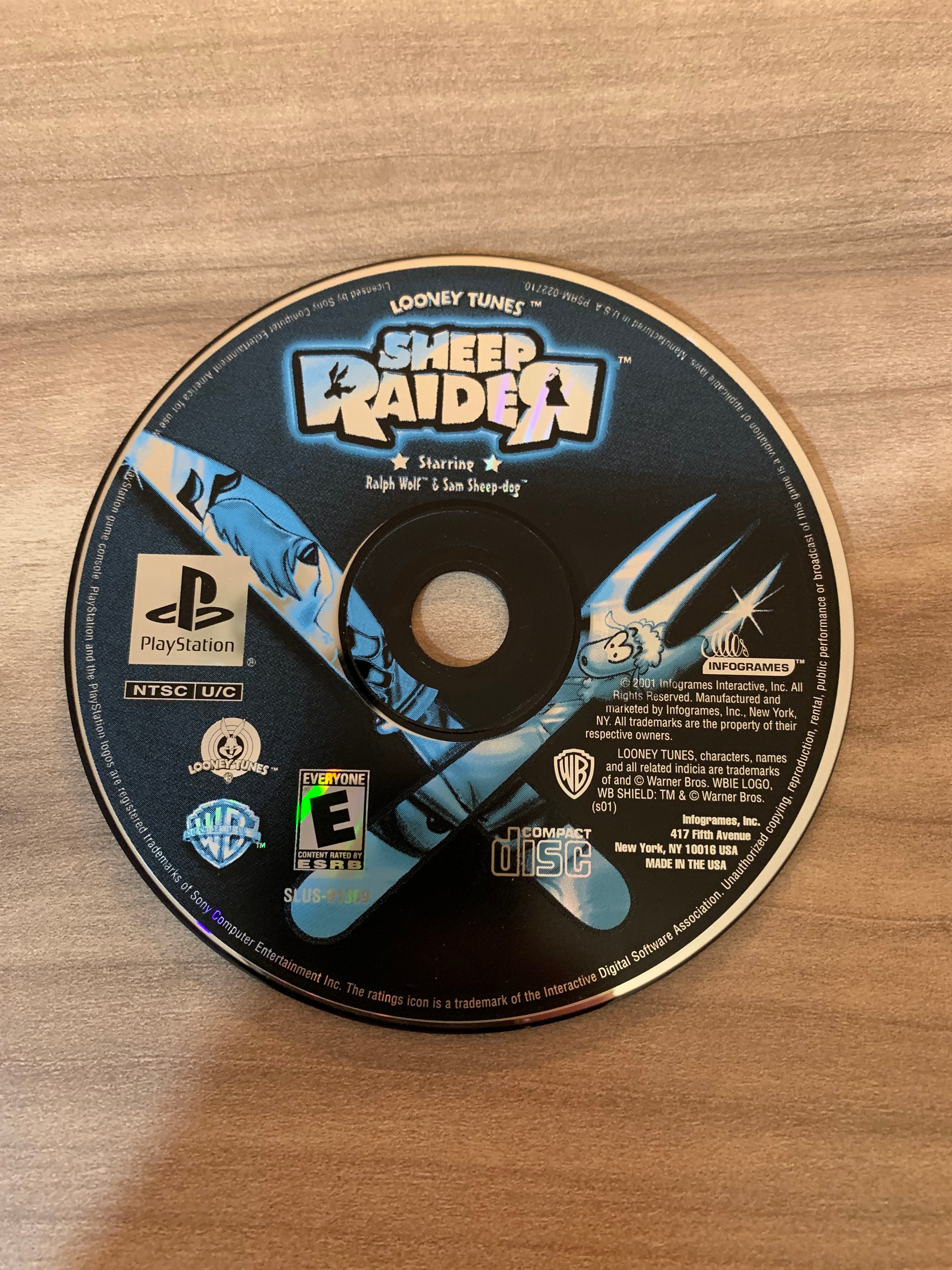 SONY PLAYSTATiON [PS1] | LOONEY TUNES SHEEP RAiDER – PiXEL-RETRO.COM