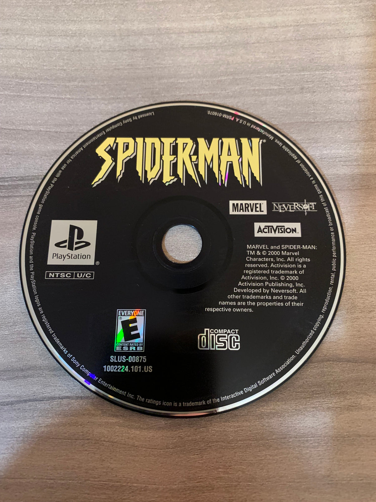 SONY PLAYSTATiON [PS1] | Spiderman – PiXEL-RETRO.COM