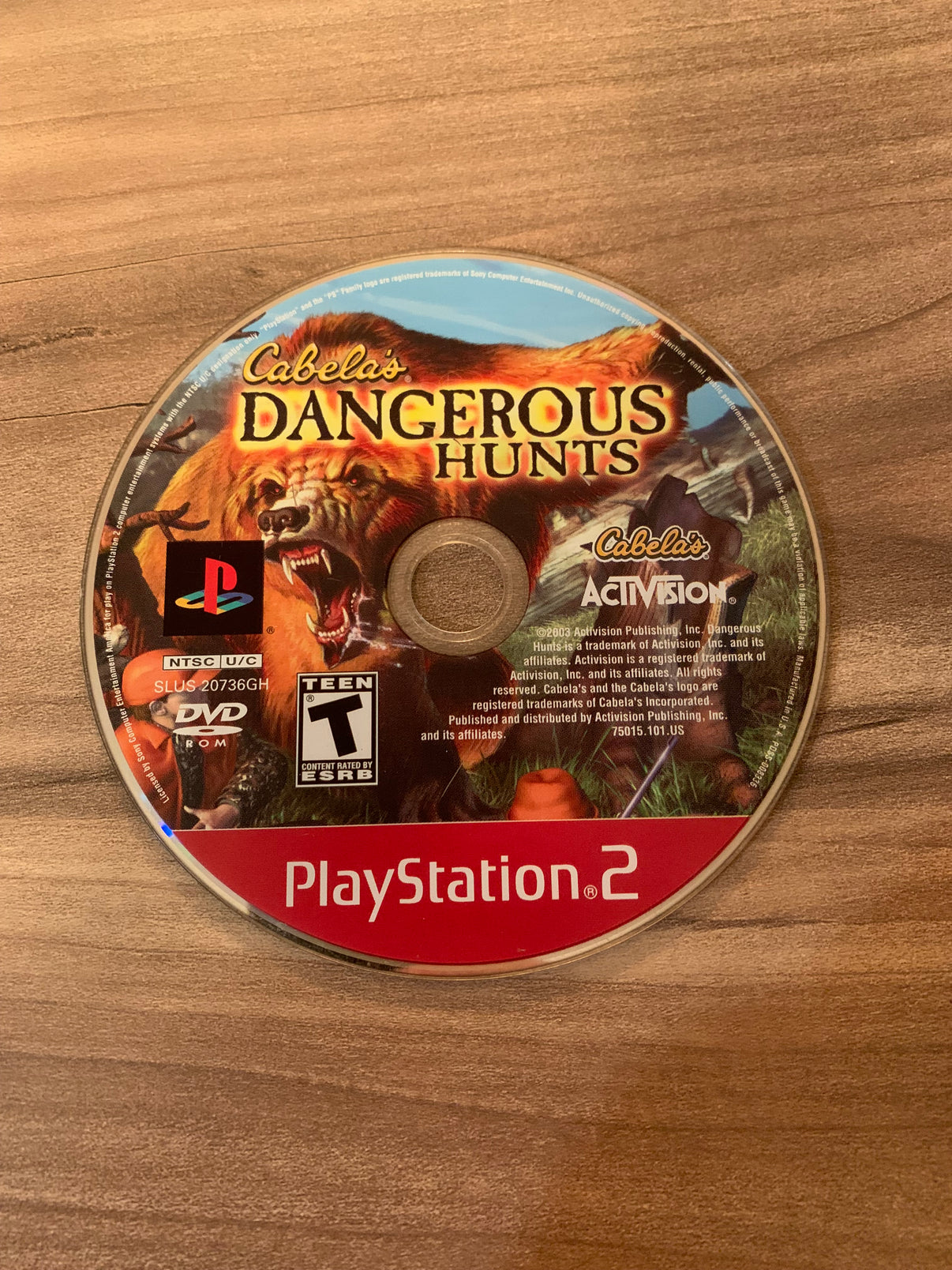 SONY PLAYSTATiON 2 [PS2] | CABELAS DANGEROUS HUNTS | GREATEST HiTS ...