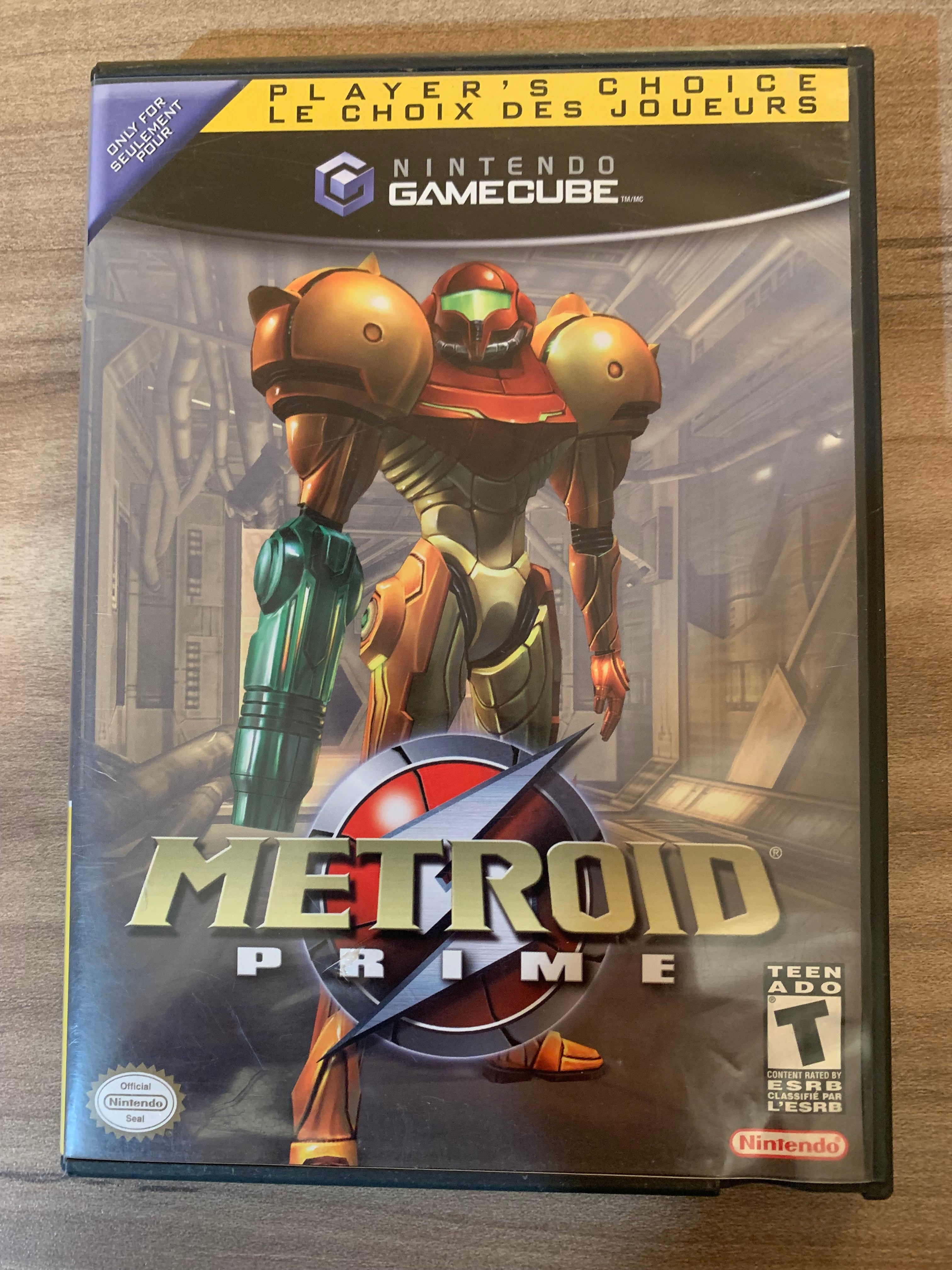 NiNTENDO GAMECUBE [NGC] | METROiD PRiME | PLAYERS CHOiCE – PiXEL-RETRO.COM