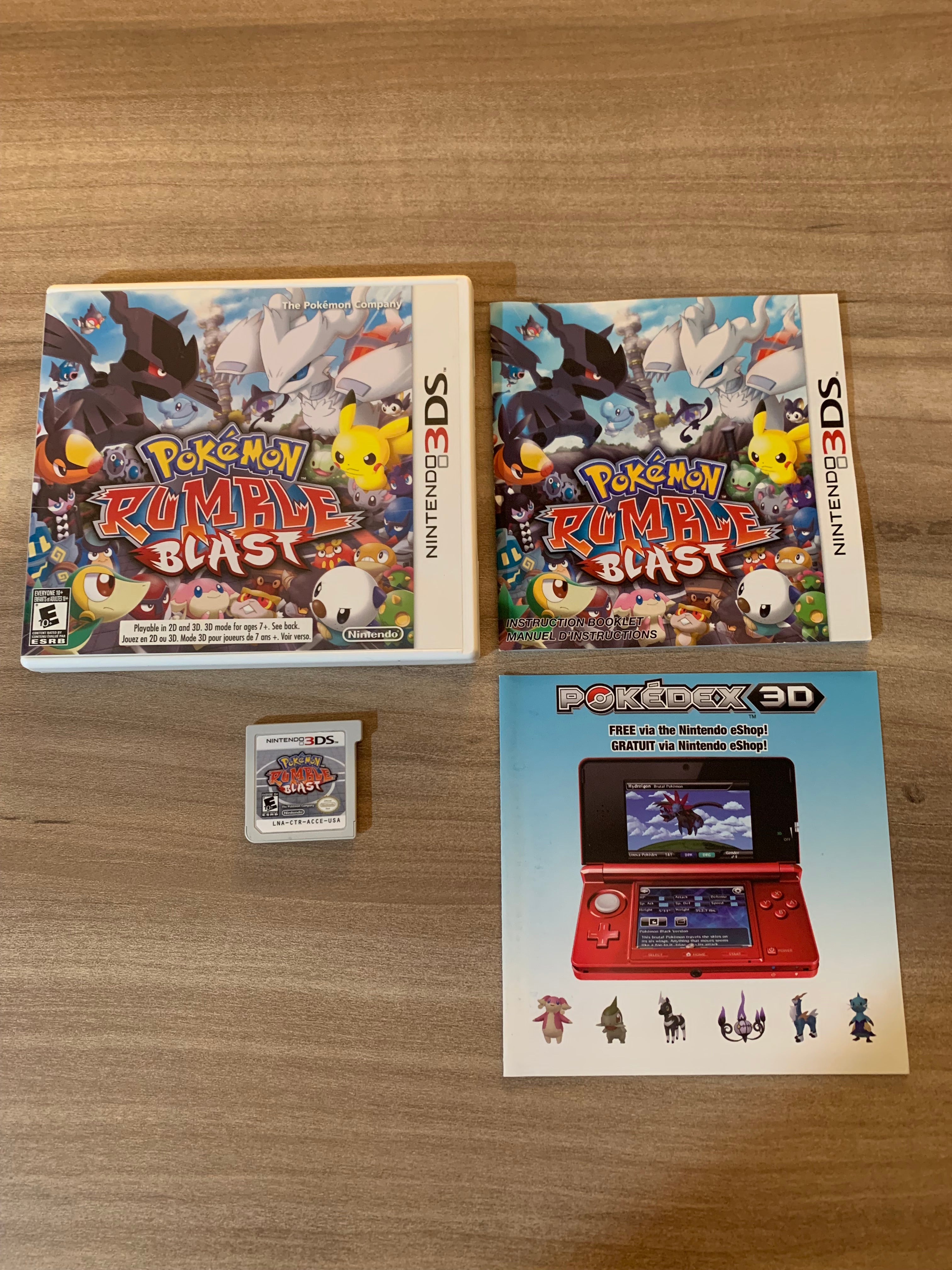 NiNTENDO 3DS | POKEMON RUMBLE BLAST – PiXEL-RETRO.COM